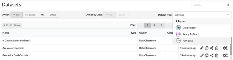Exploring Raw Datasets — DataClassroom