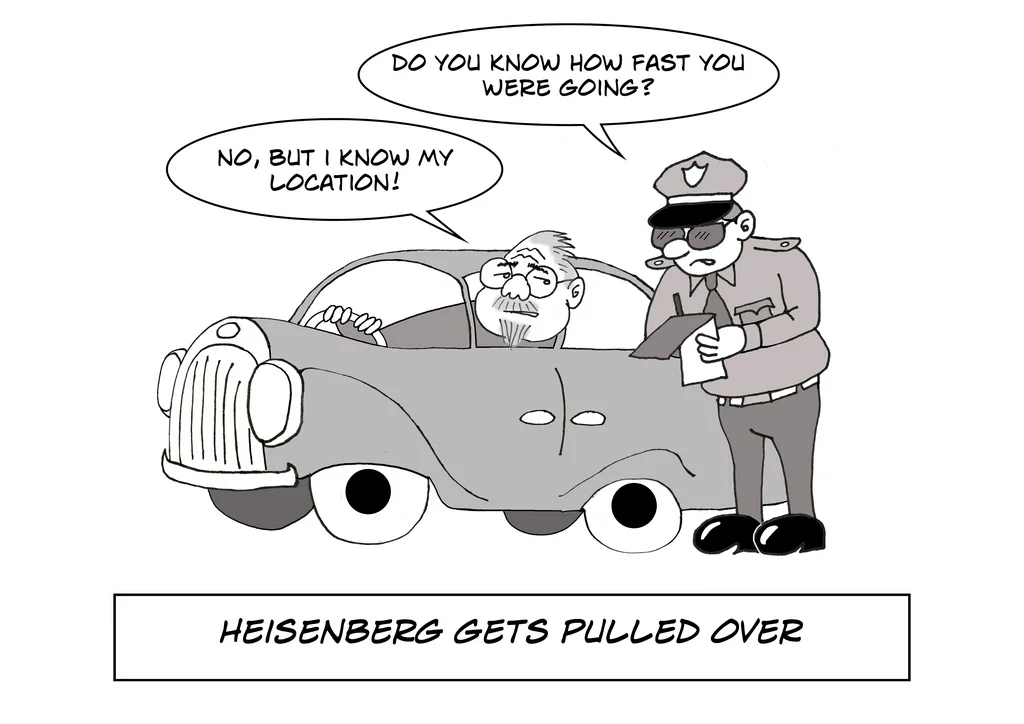 Uncertainty Principle Comic