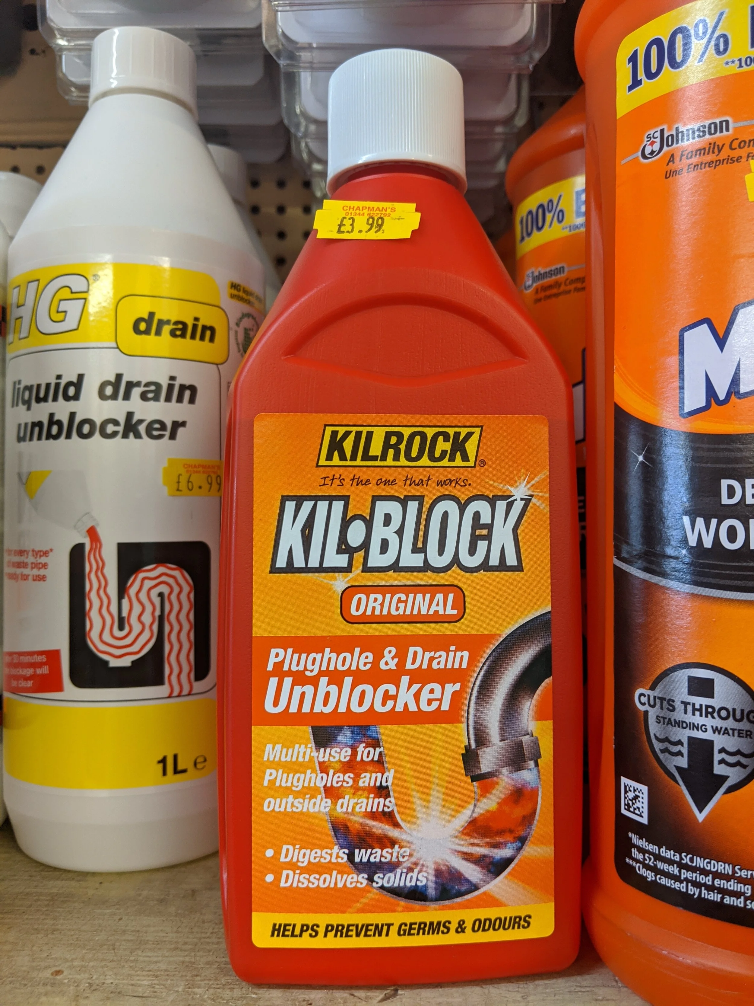 Rhino Multi-Purpose Drain Unblocker — Chapmans The Ironmongers