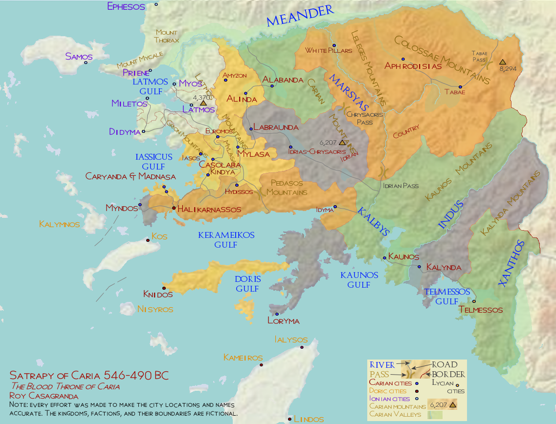 The Blood Throne of Caria