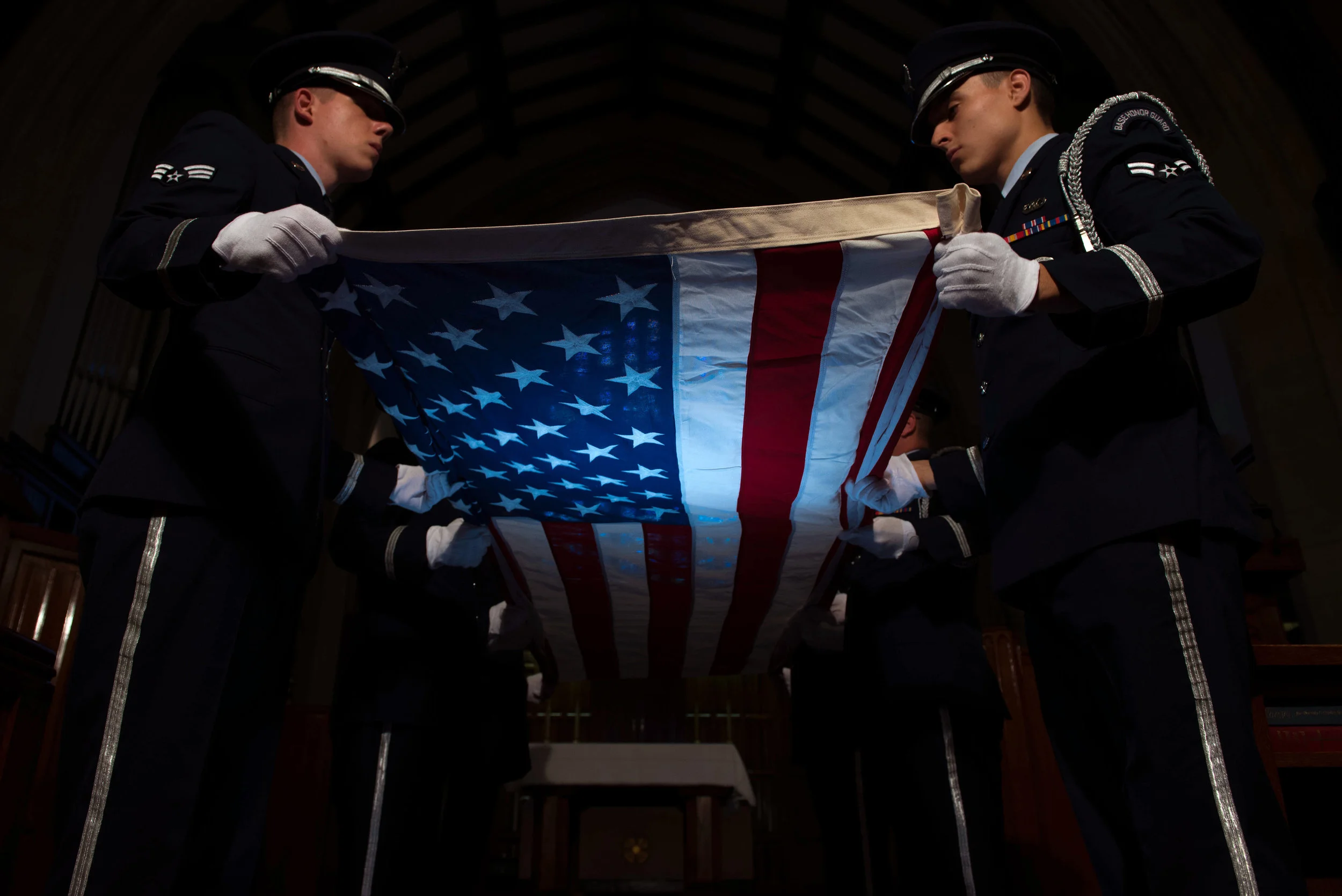Honor Guard Flag Presentation