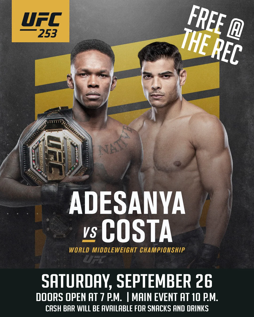 Ufc 164 Poster