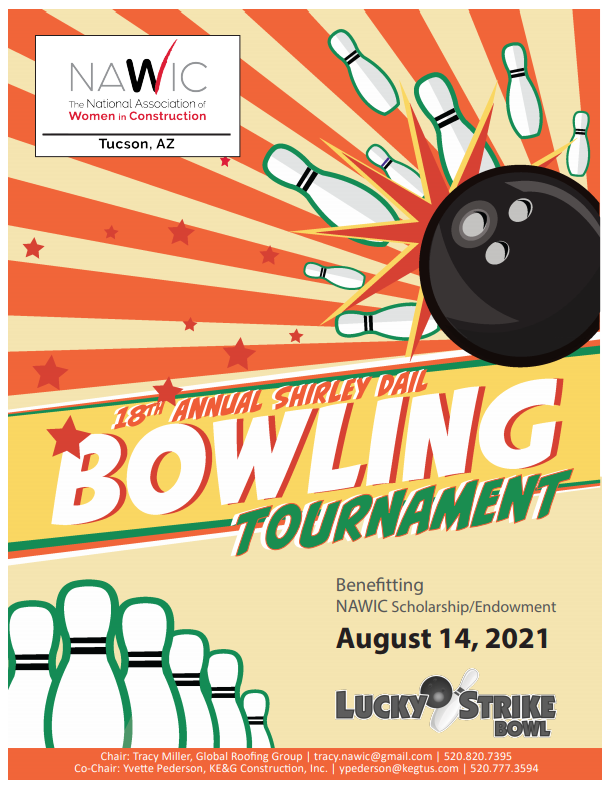 18th Annual Shirley Dail Bowling Tournament — NAWIC Tucson Chapter #122