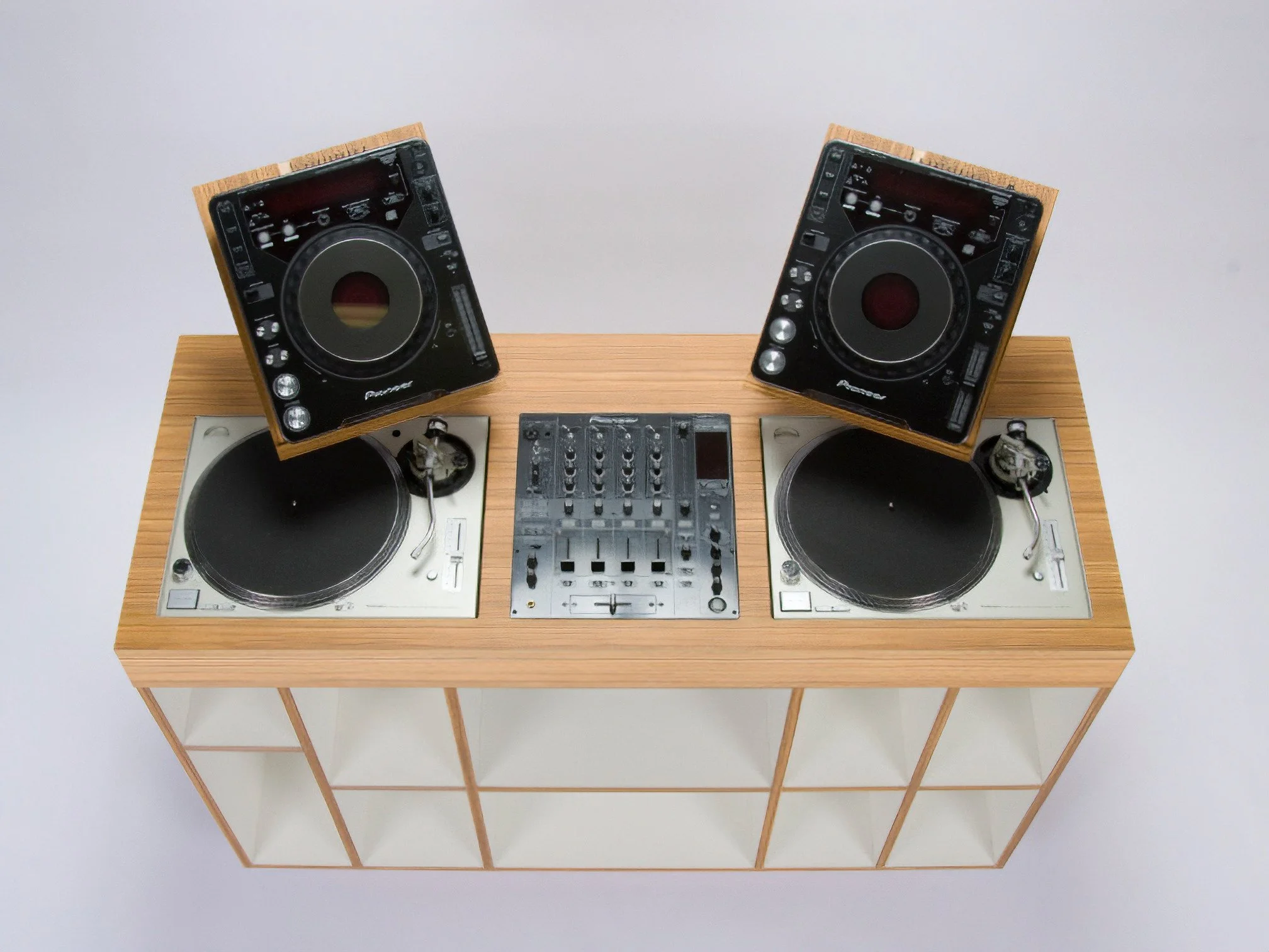 DJ Desks, Studio Furniture & Vinyl Record Storage | Dual