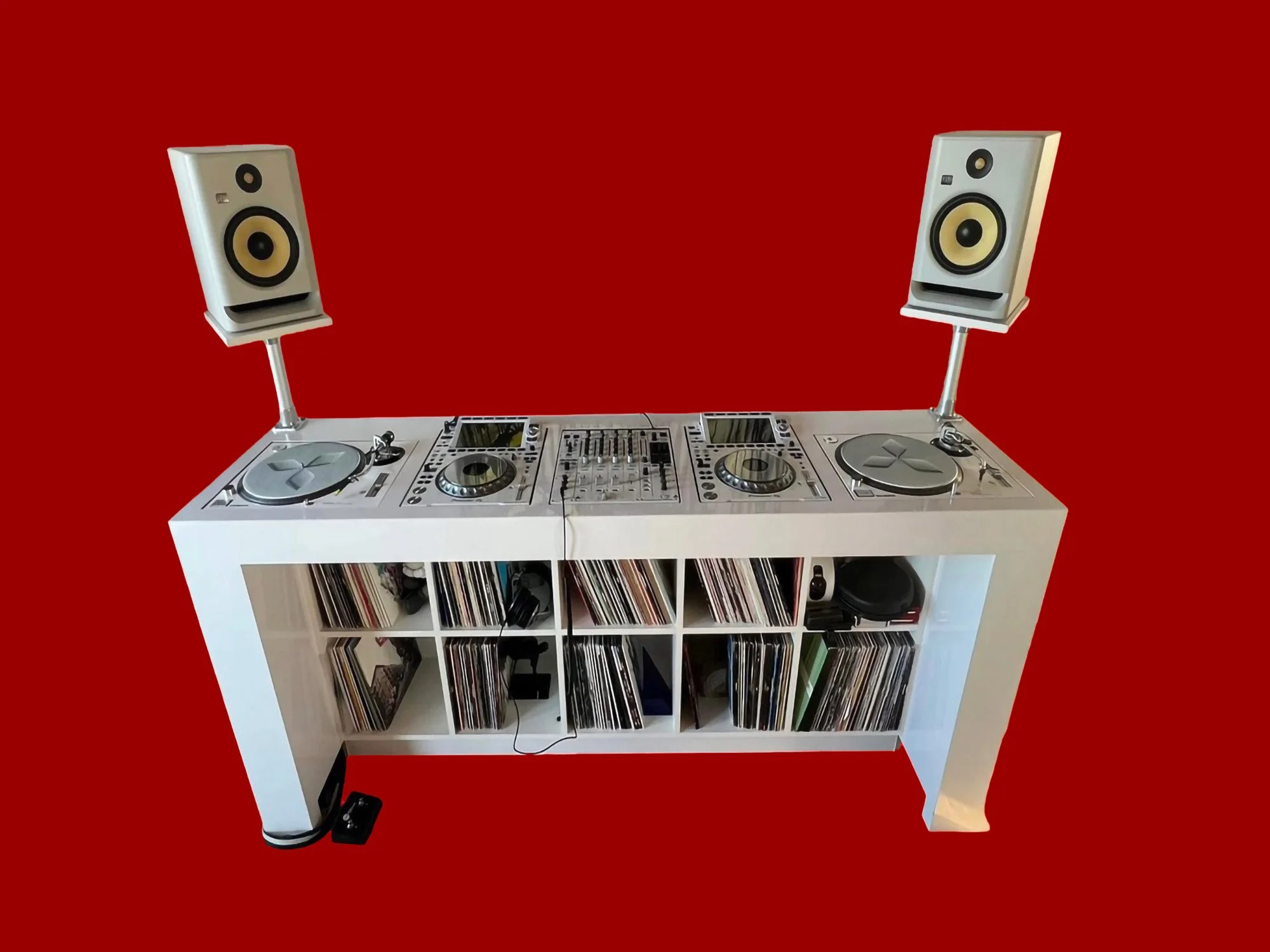 DJ Desks, Studio Furniture & Vinyl Record Storage | Dual