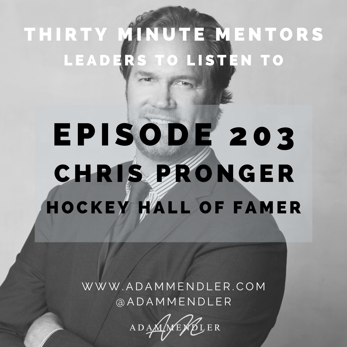Episode 203: Hockey Hall of Famer Chris Pronger — Adam Mendler in the Media