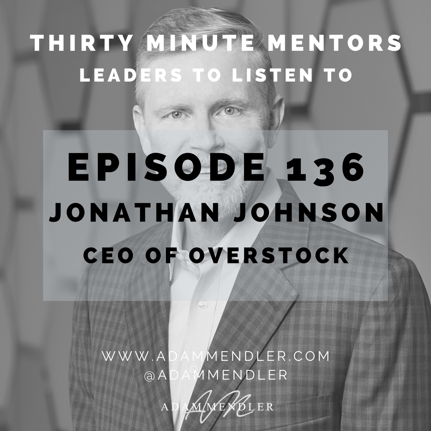 Episode 136: Overstock CEO Jonathan Johnson — Adam Mendler in the Media