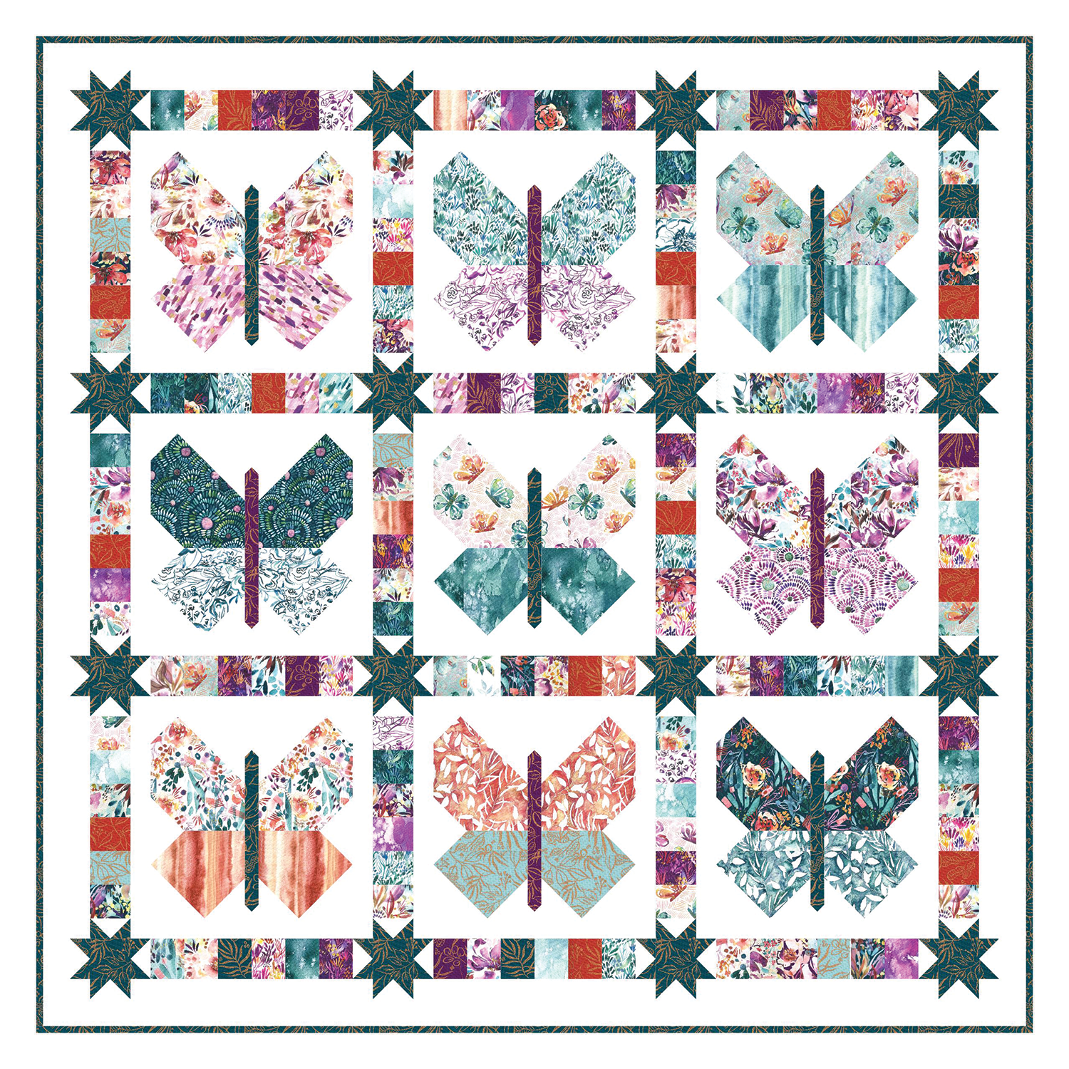 Sunrise Clouds Quilt Pattern {PDF} — Create Joy Project