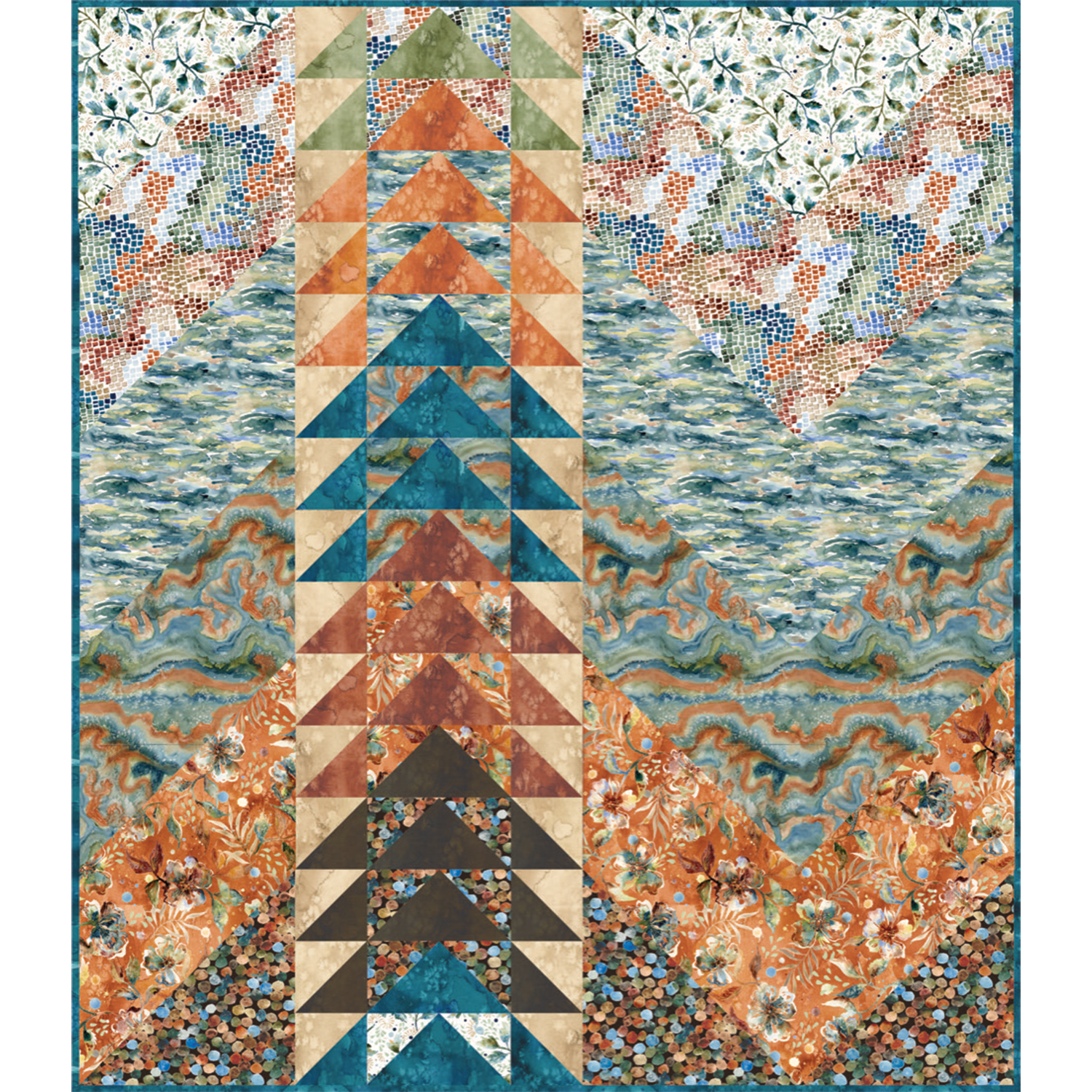 Sunrise Clouds Quilt Pattern {PDF} — Create Joy Project