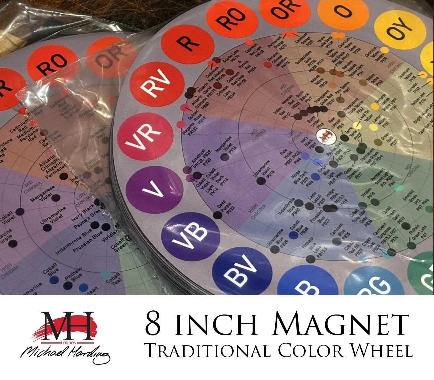 Michael Harding 8 Inch Magnet - Traditional Color Wheel — Todd M. Casey