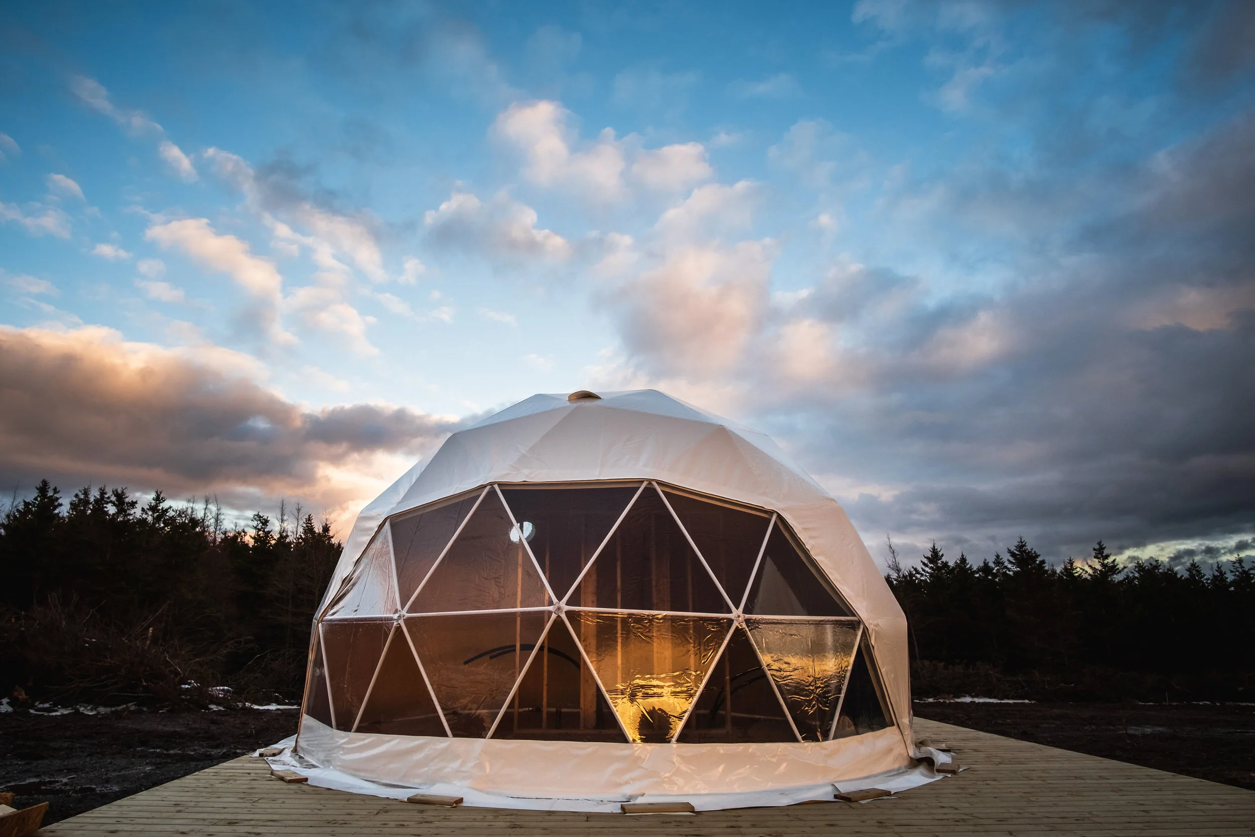 Glamping Canada | Luxury Tents & Domes — Archer's Edge