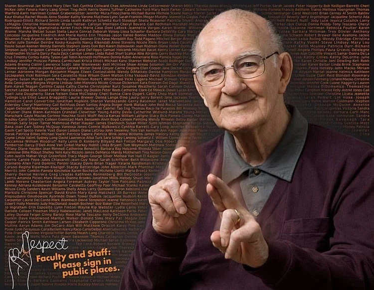 A tribute to Robert F. Panara — knot so loud