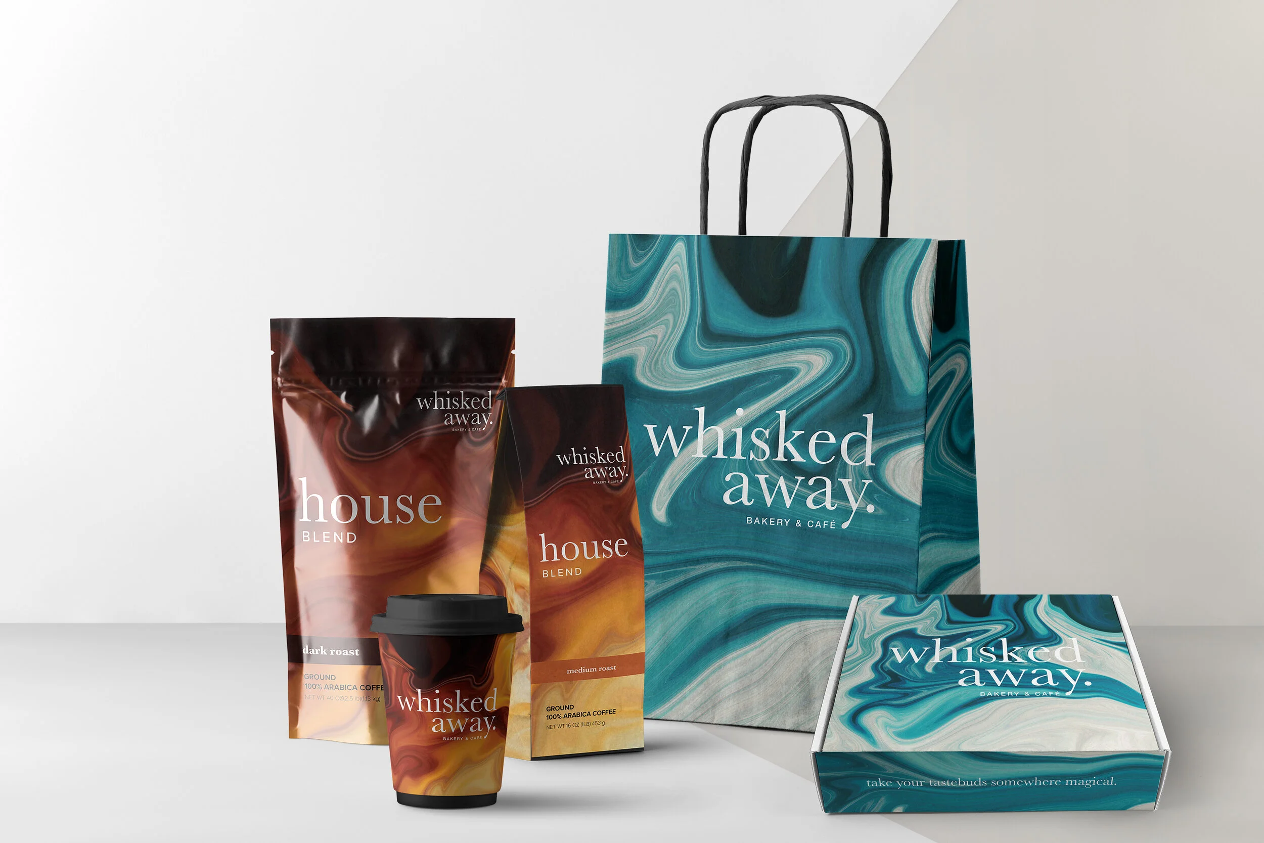 Whisked Away Bakery and Cafe — Mia Creative