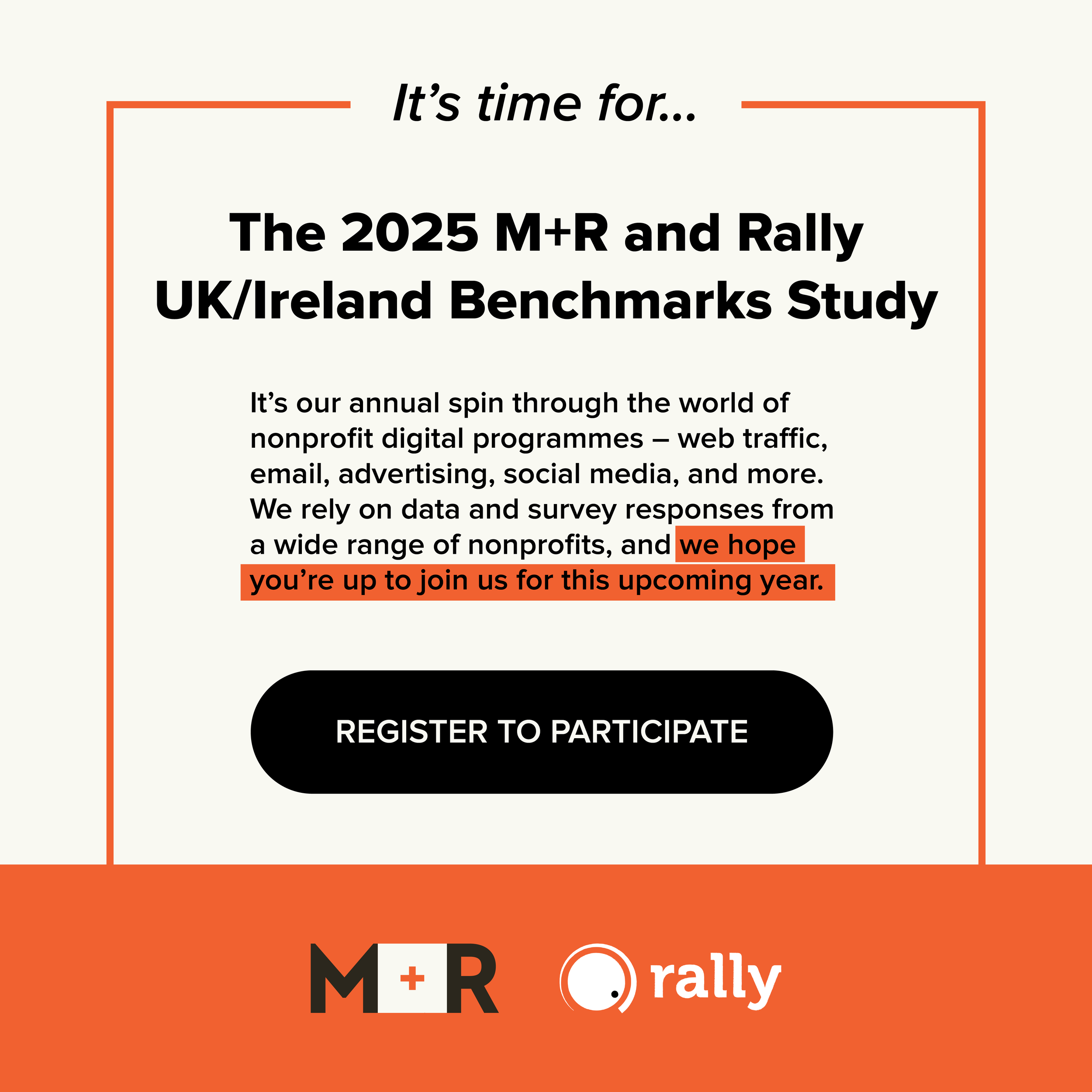 Sign Up For The 2025 UK & Ireland Digital Benchmarks Study! — Rally