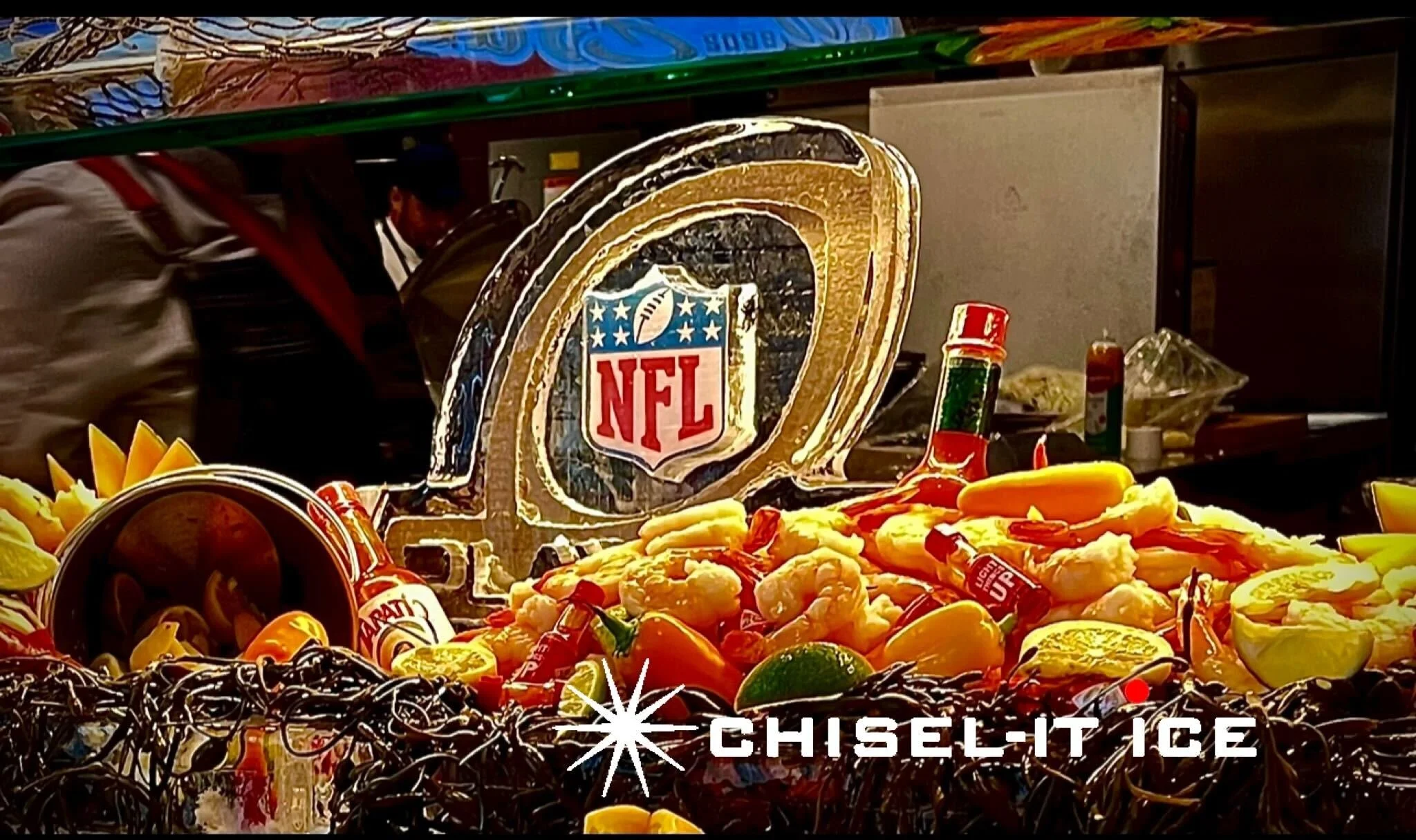 Ice Food Displays | Chisel-it Ice | Bay Area