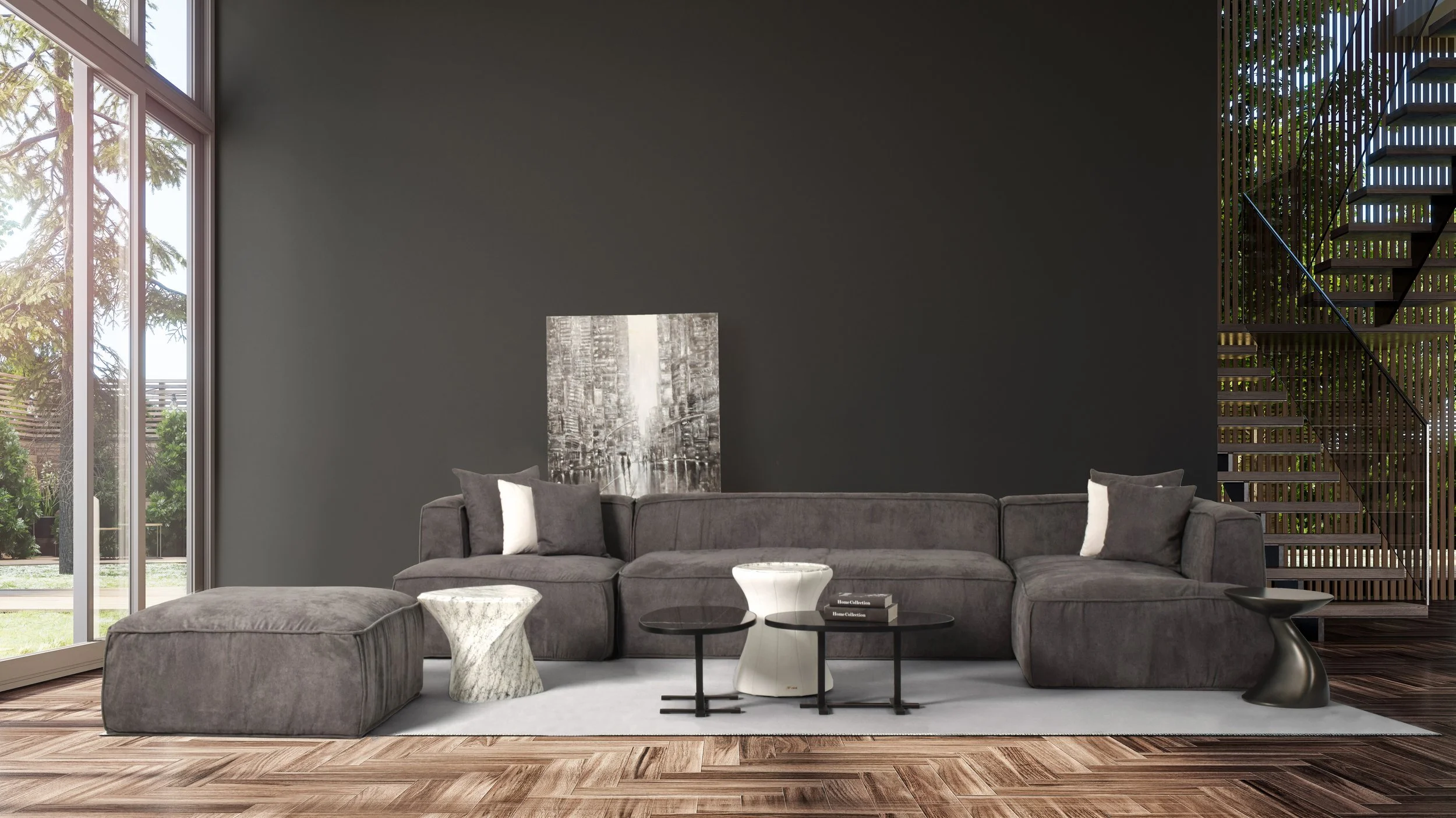 Noah Modern Coffee Table - Unique Designer Coffee Tables — Able