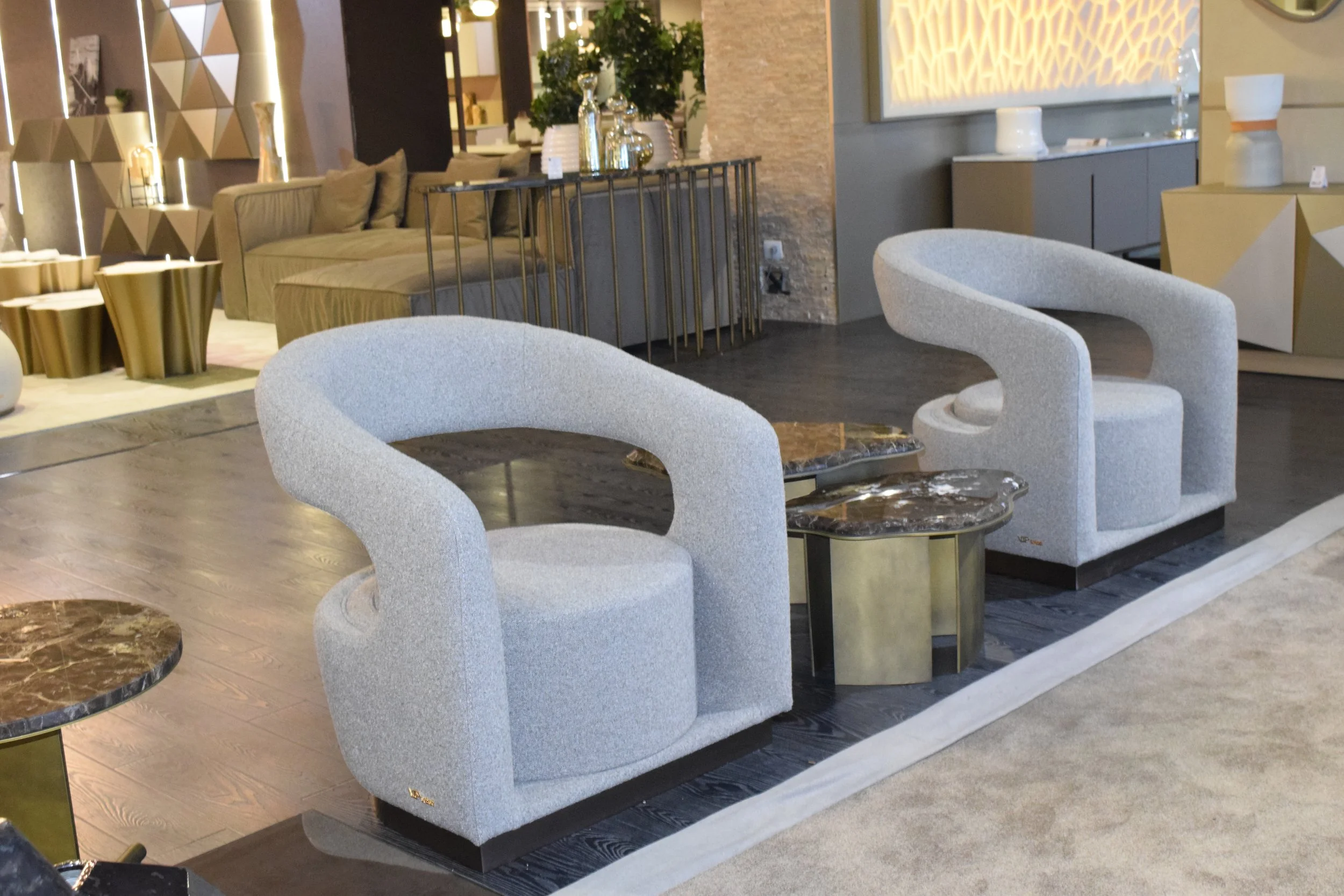 Lovelyn High Back Armchair – Luxury Comfort with Modern Style — Able