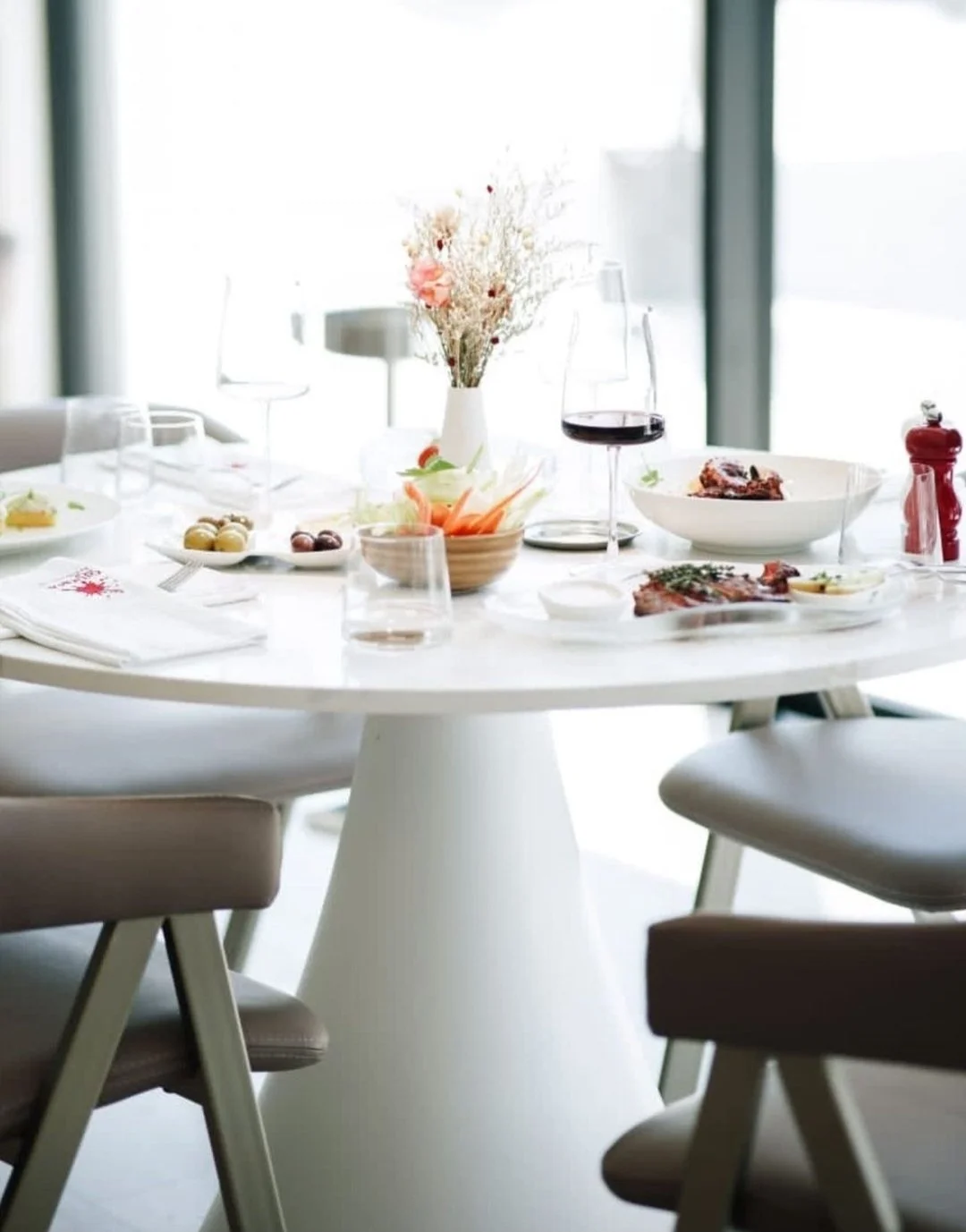 Reims Luxury Marble Table by Able – Handcrafted Indoor & Outdoor Dining ...