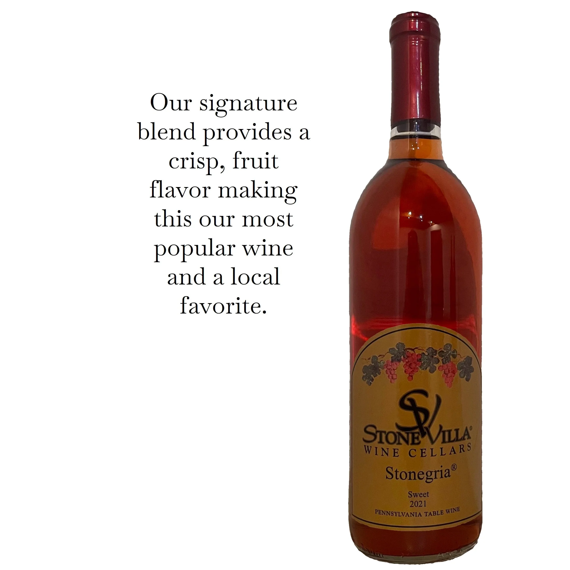 Wines — Stone Villa Wine Cellars