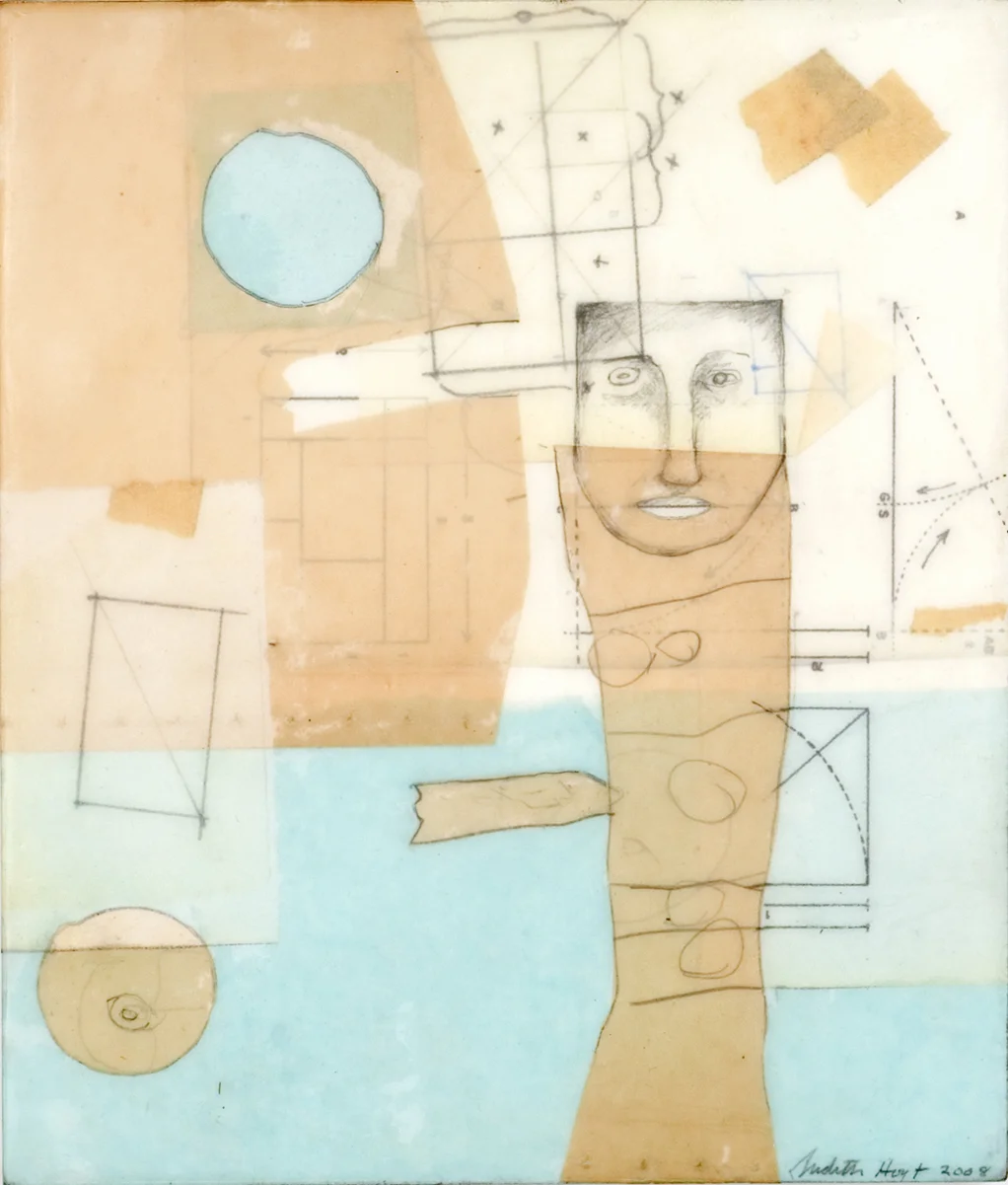 Encaustic Collage — Judith Hoyt