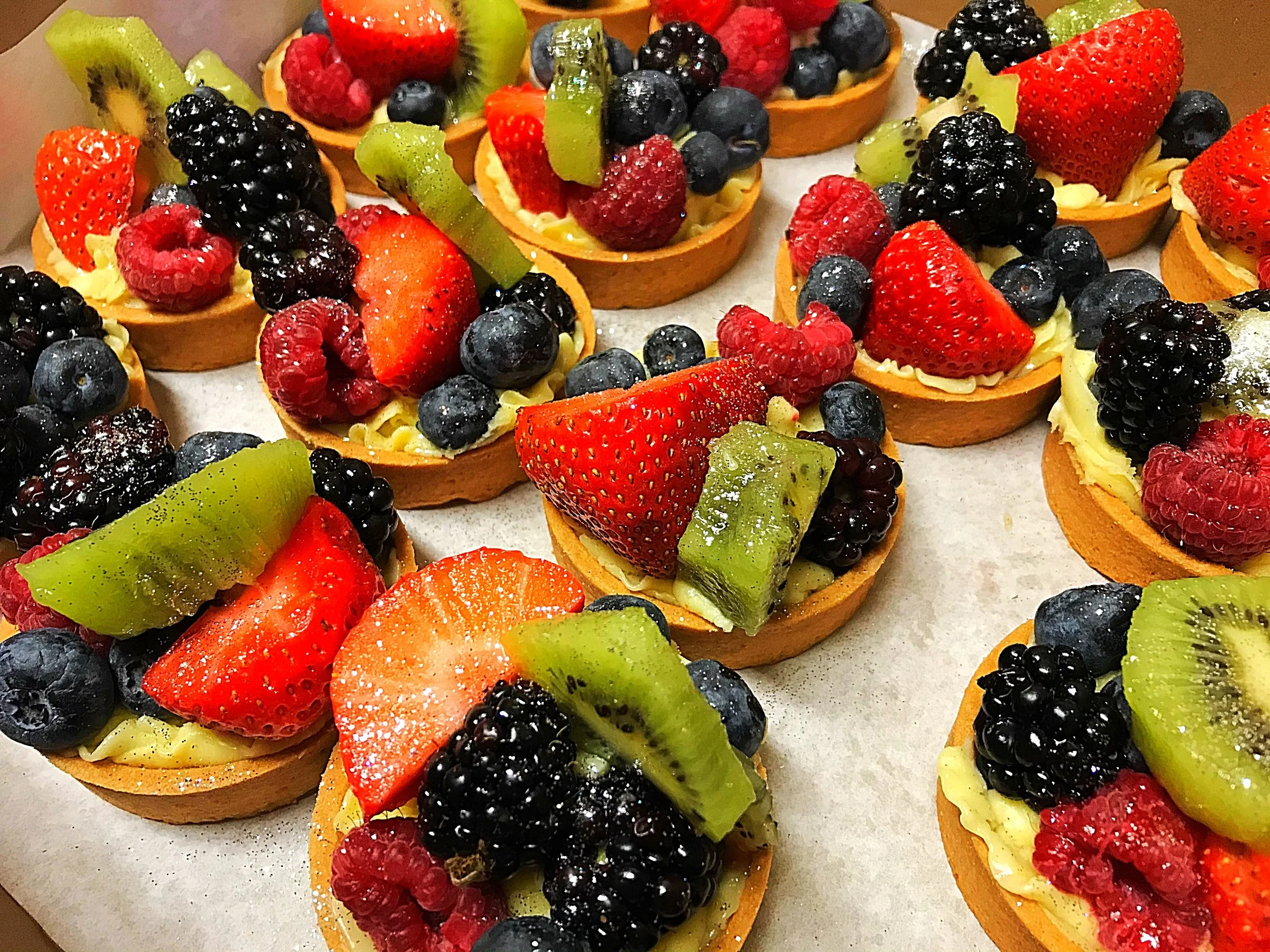 Fresh Fruit Tarts — Cotton's Gourmet Gifts & Creations, LLC