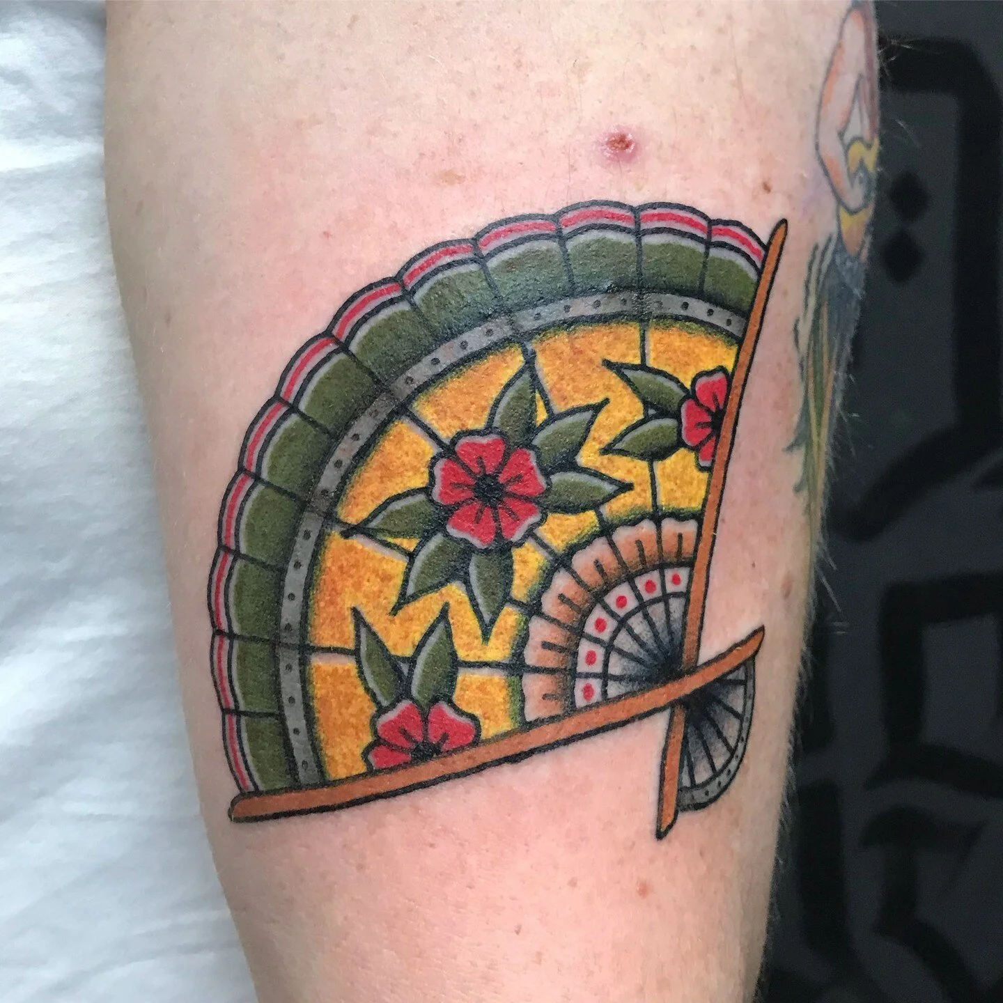 Mustard Flower Tattoo
