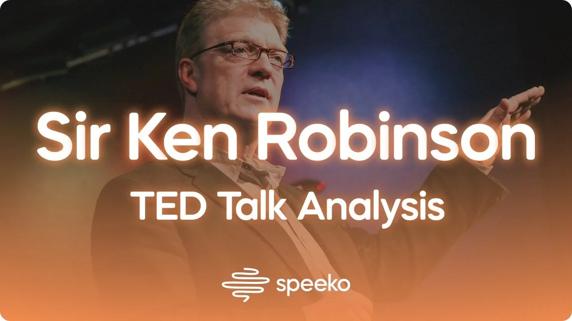 Why Did Ken Robinson’s TED Talk Made an Impact? — Speeko - AI Speech ...