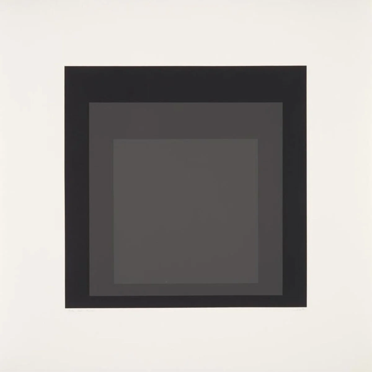 Josef Albers Homage To The Square 1965