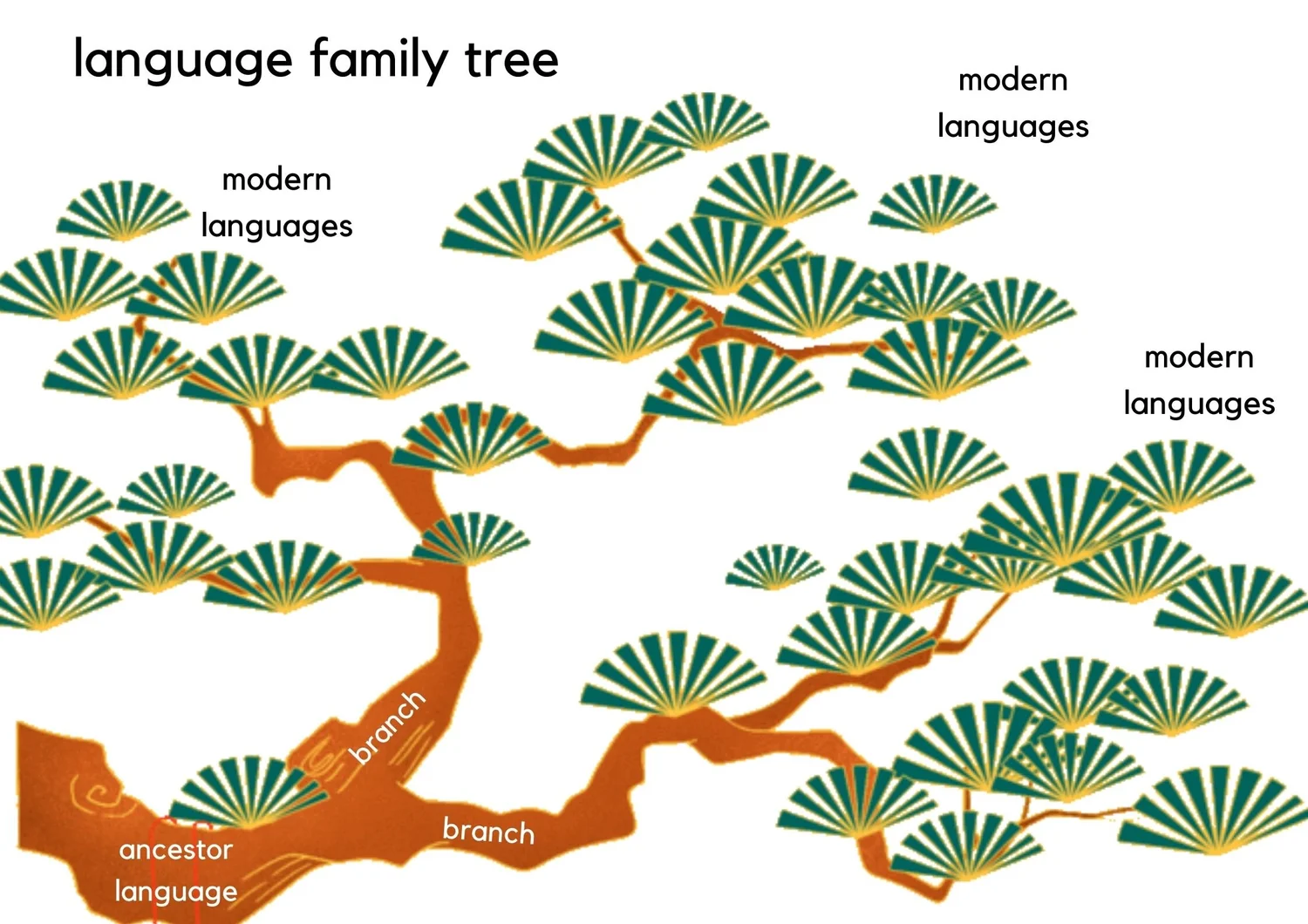 Genetic relationships between languages series — Ms. Charlotte Academy
