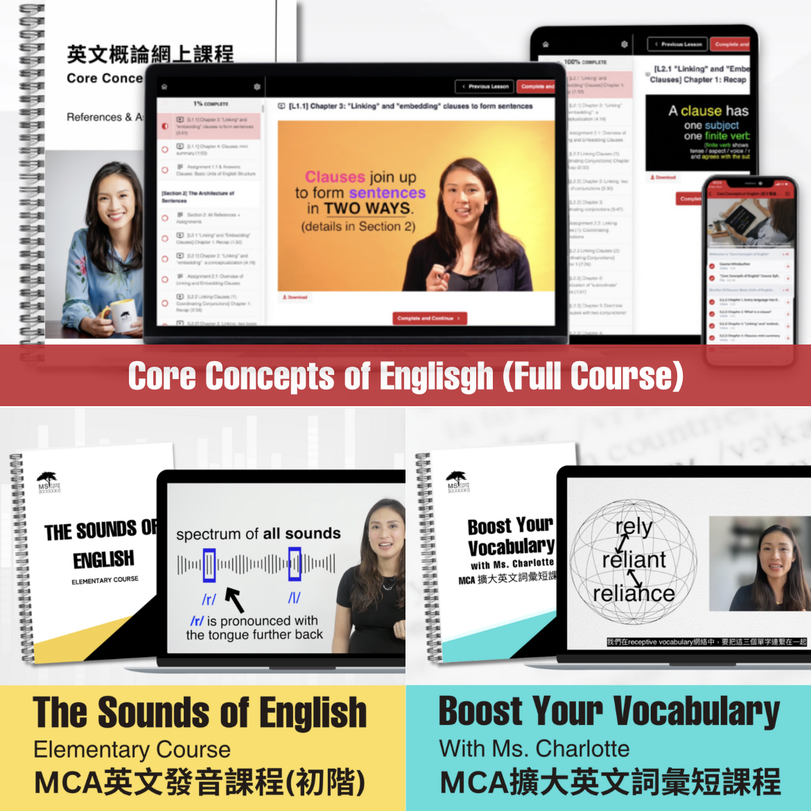 Sign Up Now 參加課程 — Ms. Charlotte Academy