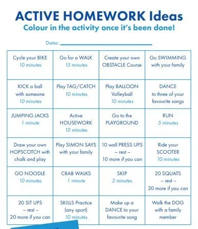 Active schools Week — Boardsmill N.S.