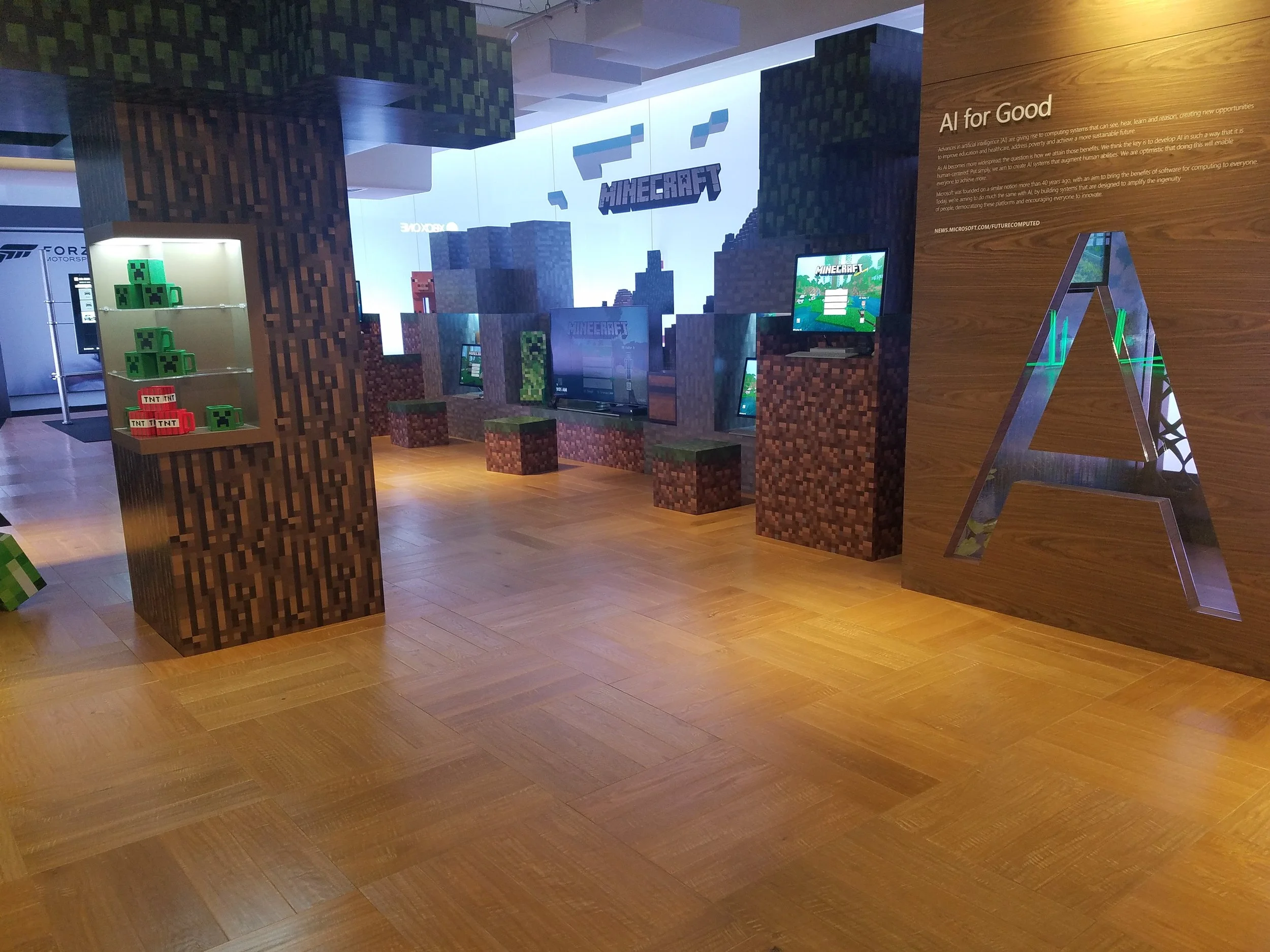 Microsoft Visitor Center Access Floor — Thomas Benjamin Flooring