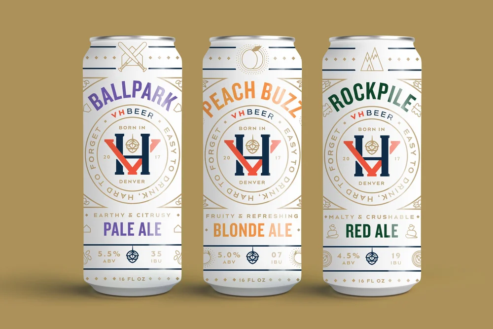Project Snippet — VH Beer Can Designs — Journal — Natalie Suarez