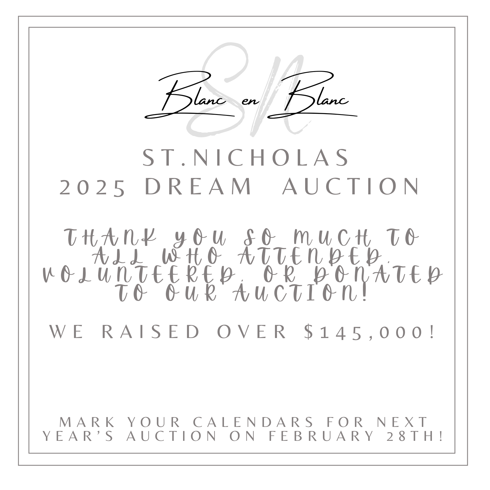 Auction — St. Nicholas Catholic School