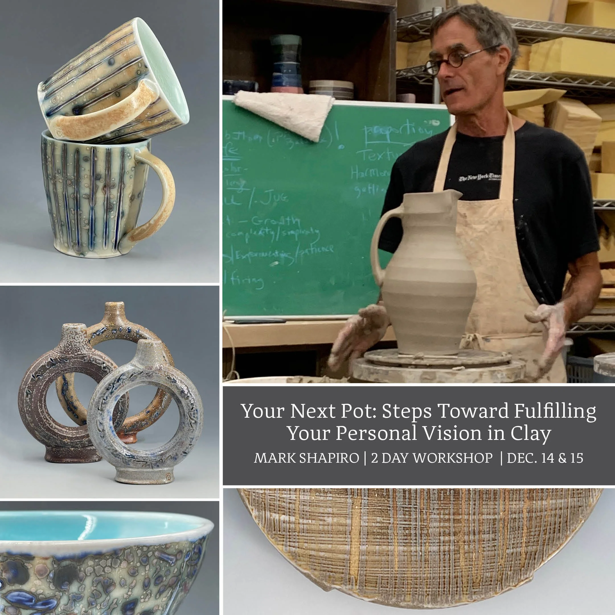 Classes & Workshops — PETALUMA POTTERY