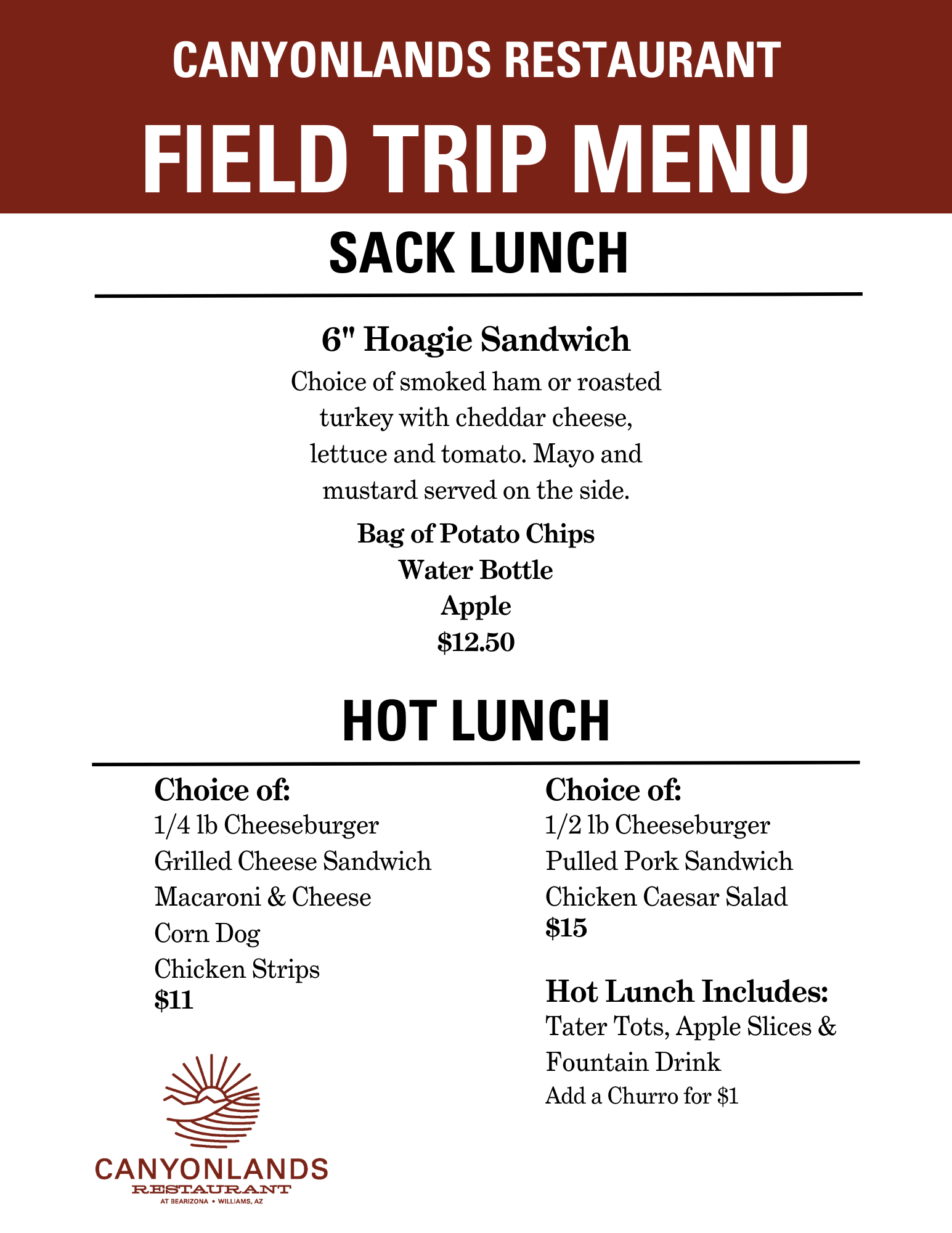 Canyonlands Restaurant — KENNELLY CONCEPTS