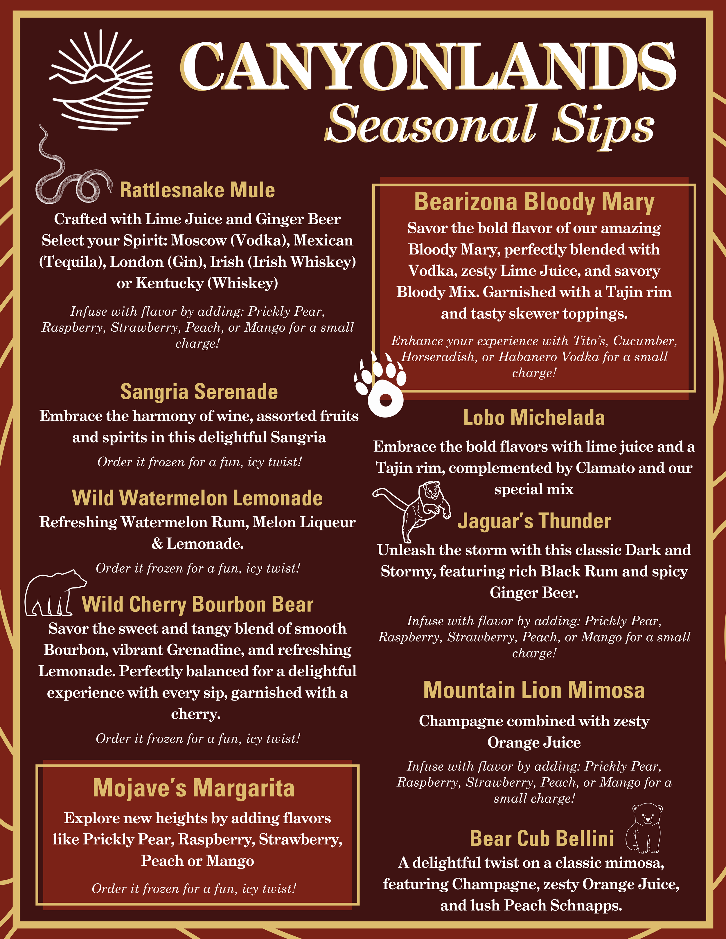 Canyonlands Restaurant — KENNELLY CONCEPTS