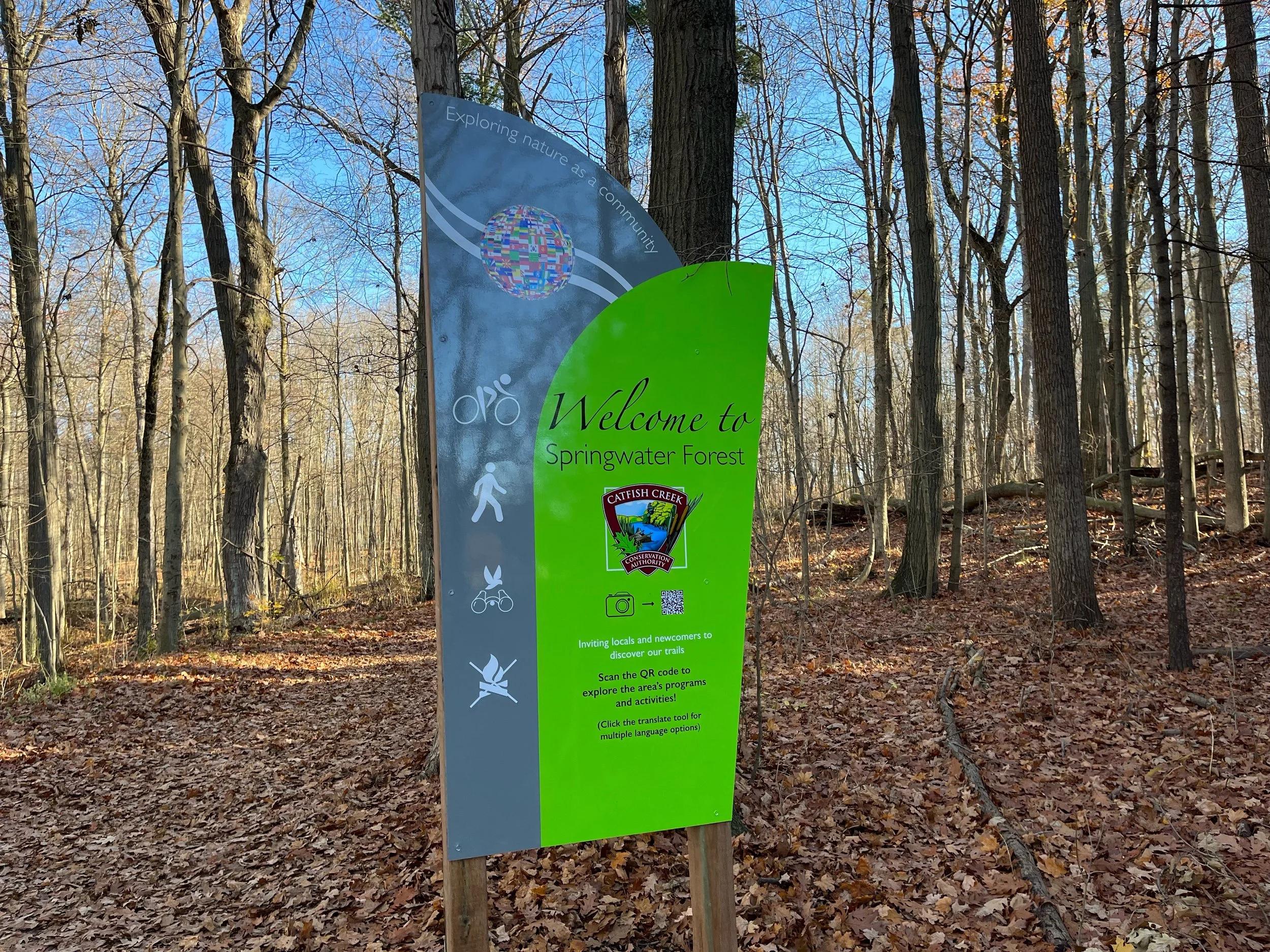 Trails Signs for Newcomers — Young and Free Press