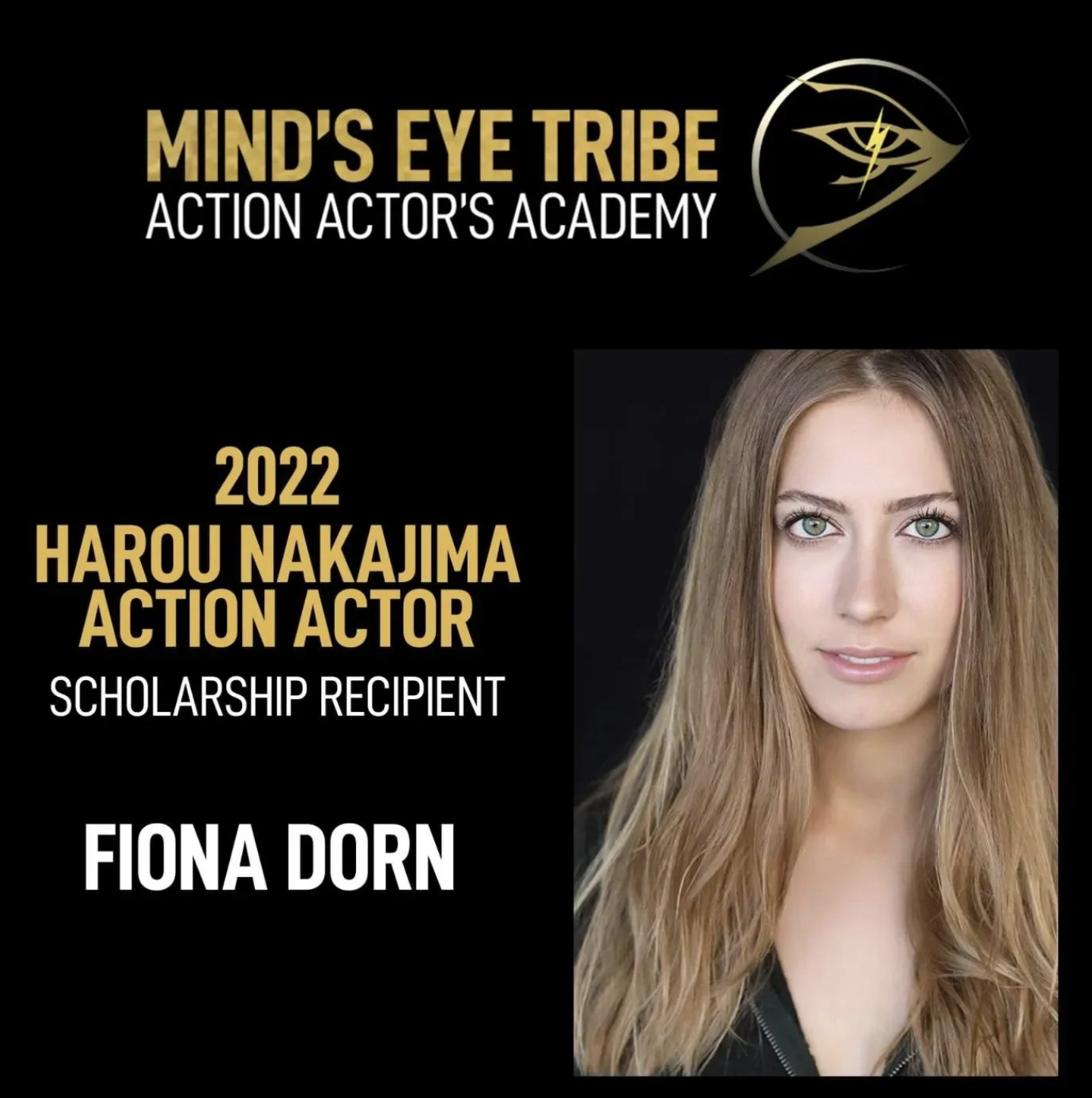 Mind's Eye Tribe Scholarship Recipient — Fiona Dorn