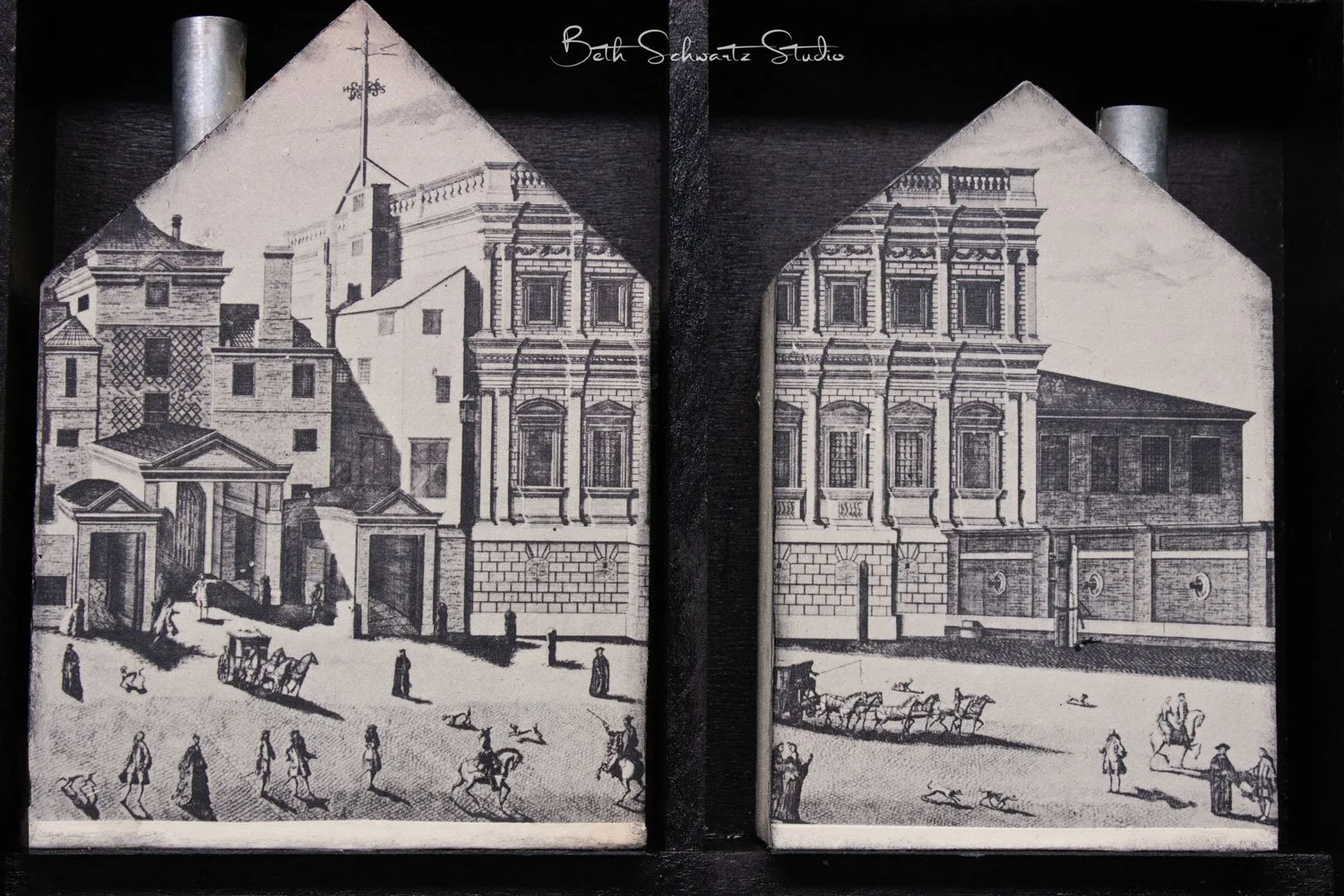 creative assemblage and mixed media — Beth Schwartz Studio