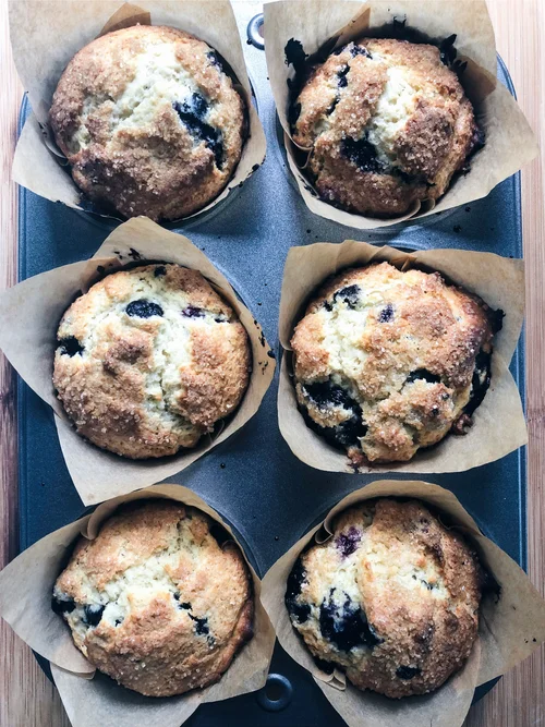 Blueberry Lemon Lavender Muffins — Kitchen Witchery Recipe with Magical ...
