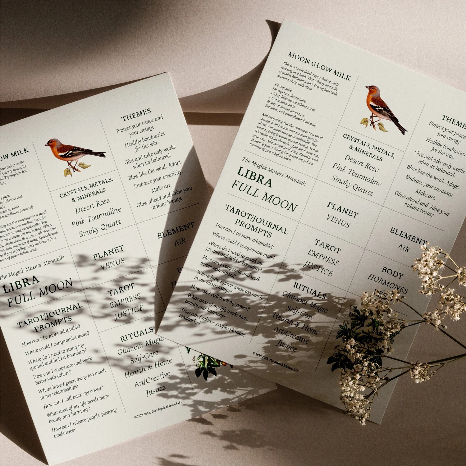 Moontails: Libra Full Moon Ritual & Recipe — Magick Makers