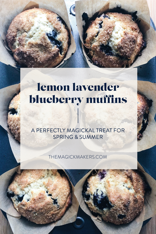 Blueberry Lemon Lavender Muffins — Magick Makers