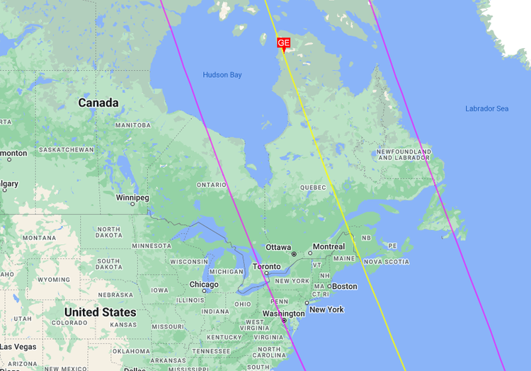 Éclipse partielle de Soleil en partie visible de Montréal — Société d ...