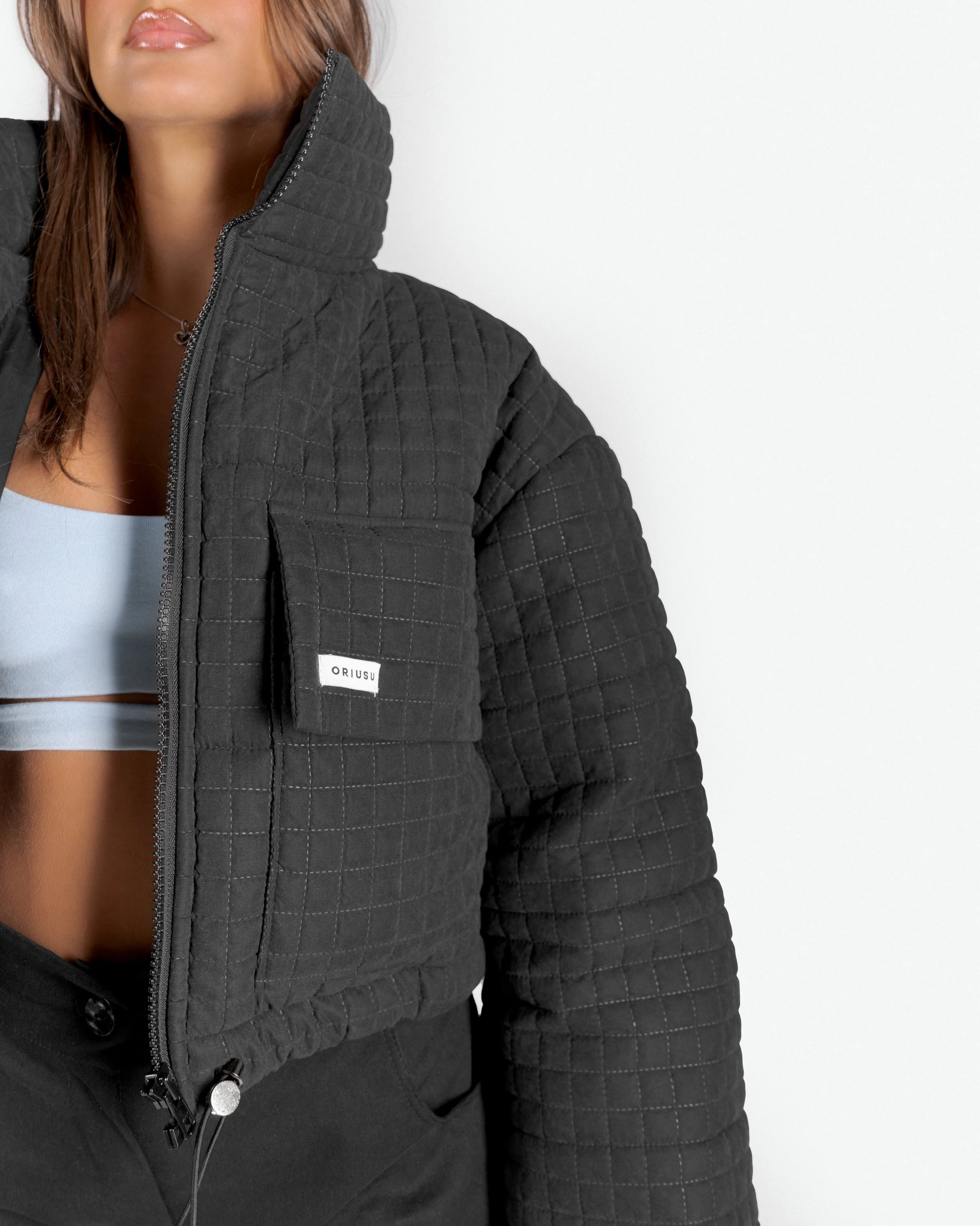 Quilted Puffer Jacket | ORIUSU