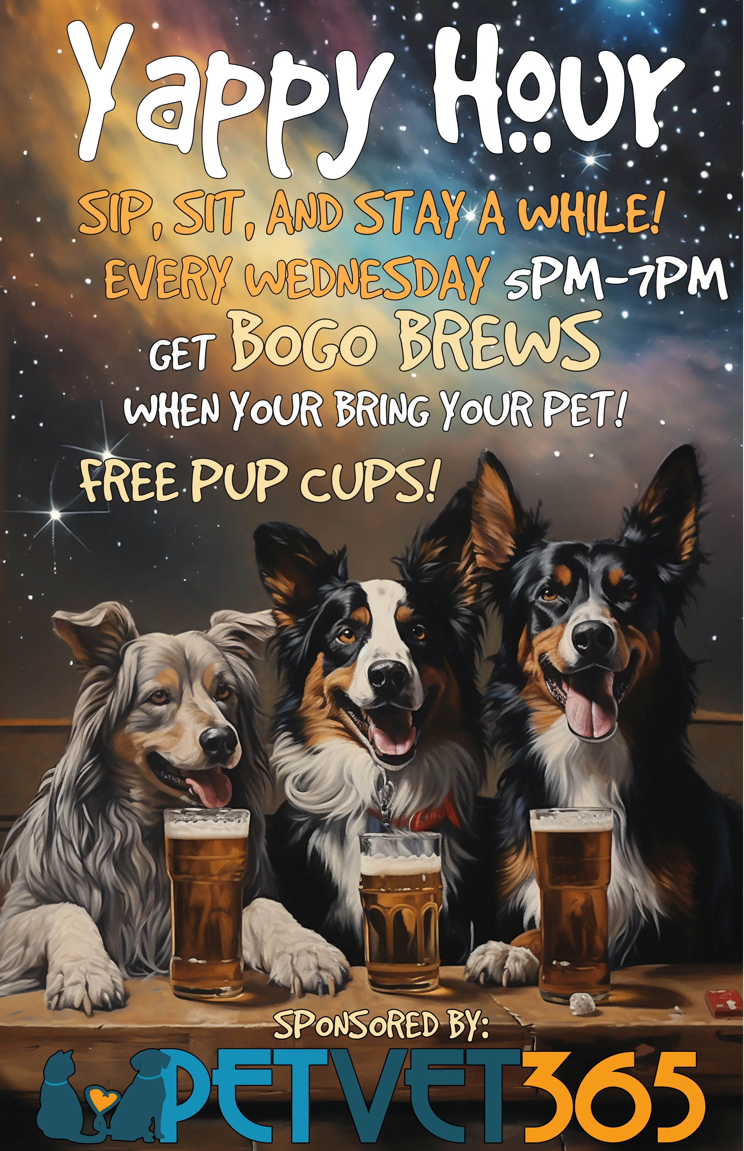 Yappy Hour — LAUNCH PAD BREWERY