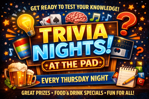 Trivia Nights at The Pad — LAUNCH PAD BREWERY