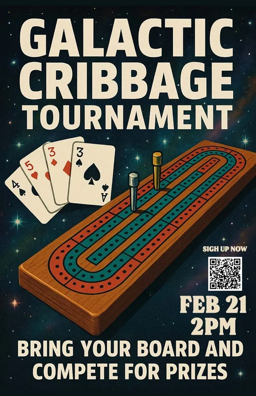 Cribbage Tournament — LAUNCH PAD BREWERY