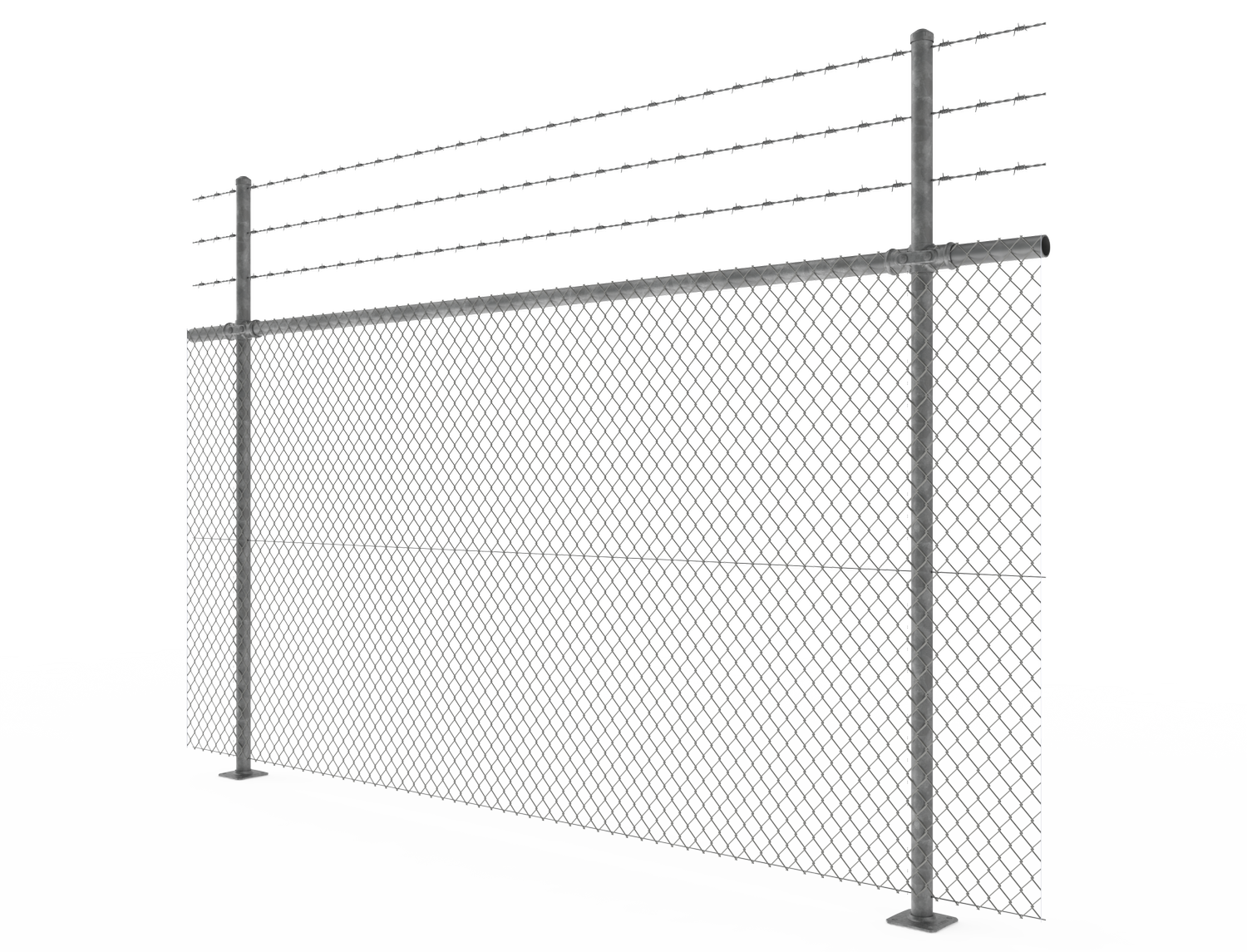 Chainlink Pipe & Mesh Fence — High Security Perimeter Specialist - NZ ...
