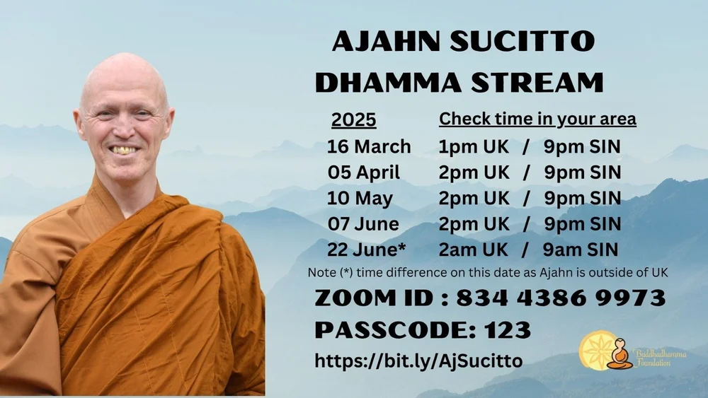 Upcoming Events — Buddha Dhamma Foundation